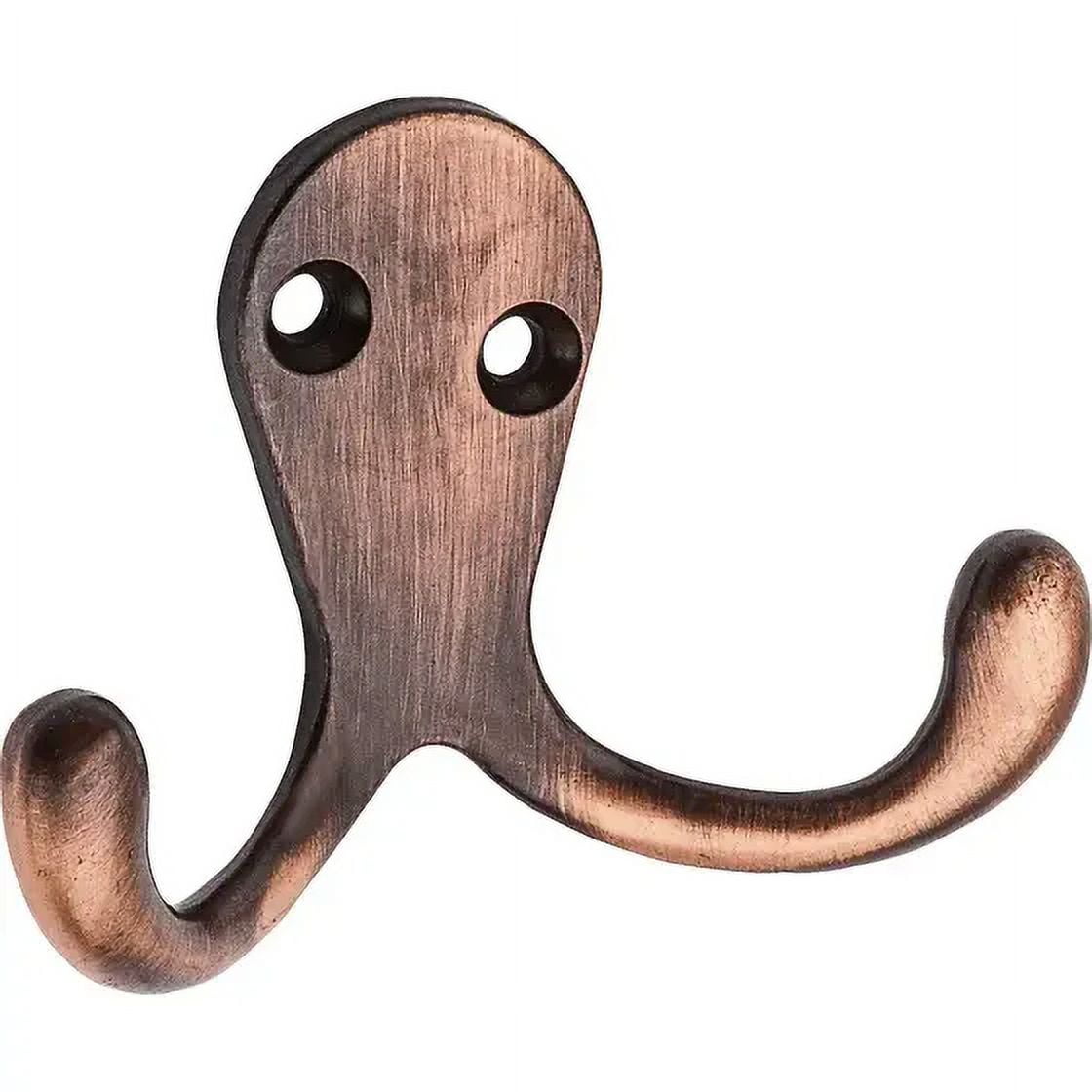 National Hardware S806-513 Stanley Double Prong Robe Hook Antique ...