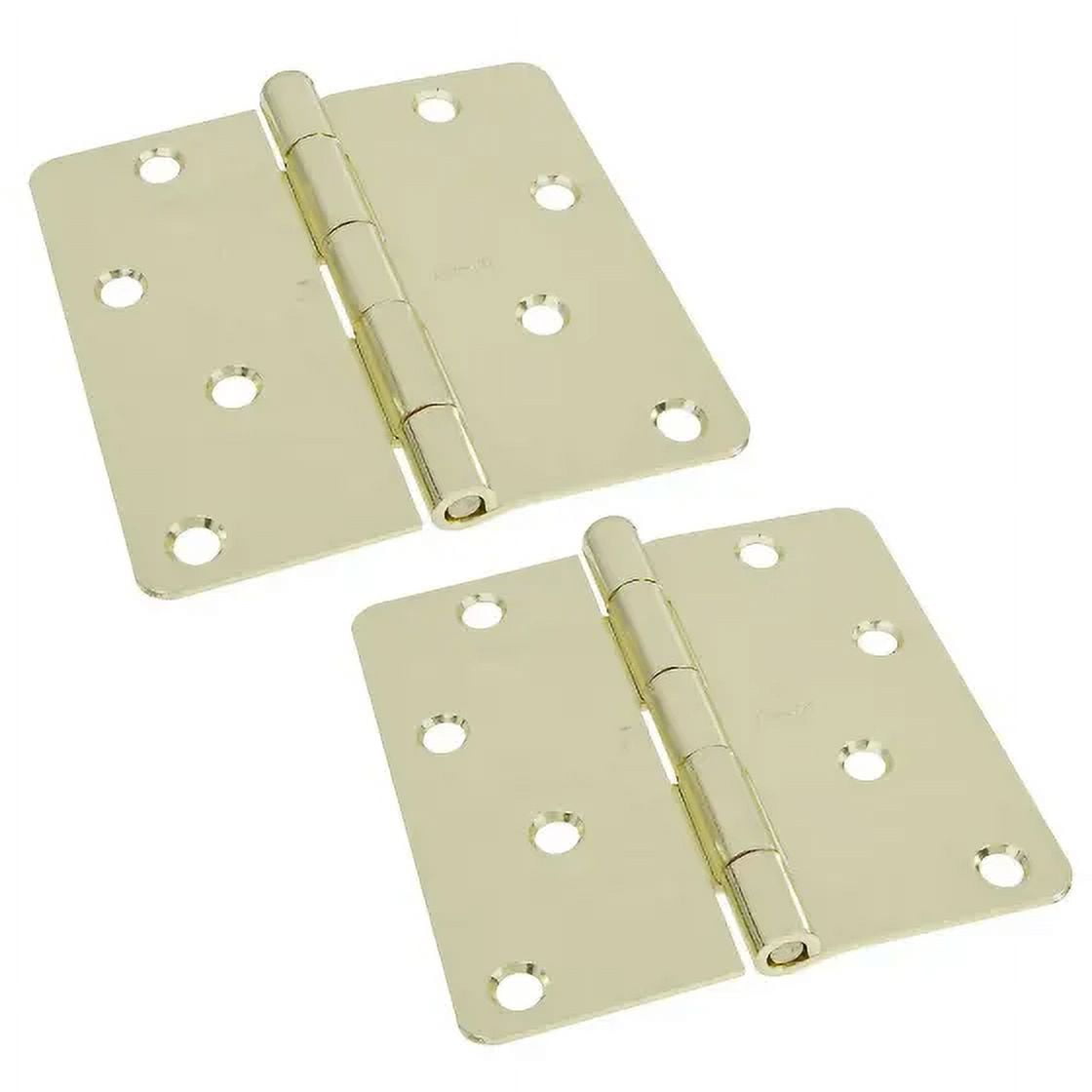 National Hardware S810-085 Stanley Door Hinges 4 Inch 1/4 Radius ...