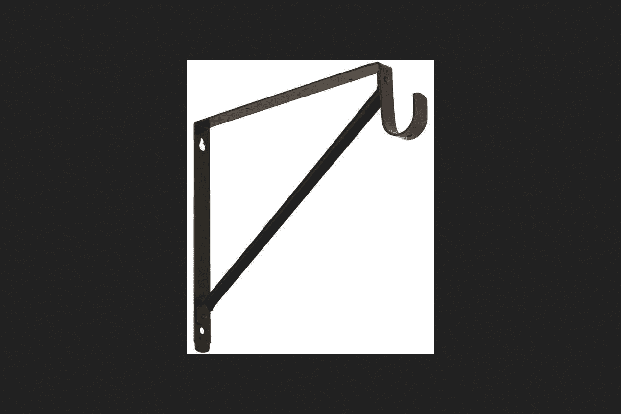 National Hardware S833-855 V8186 Shelf/Hang Rod Bracket in Oil Rubbed ...