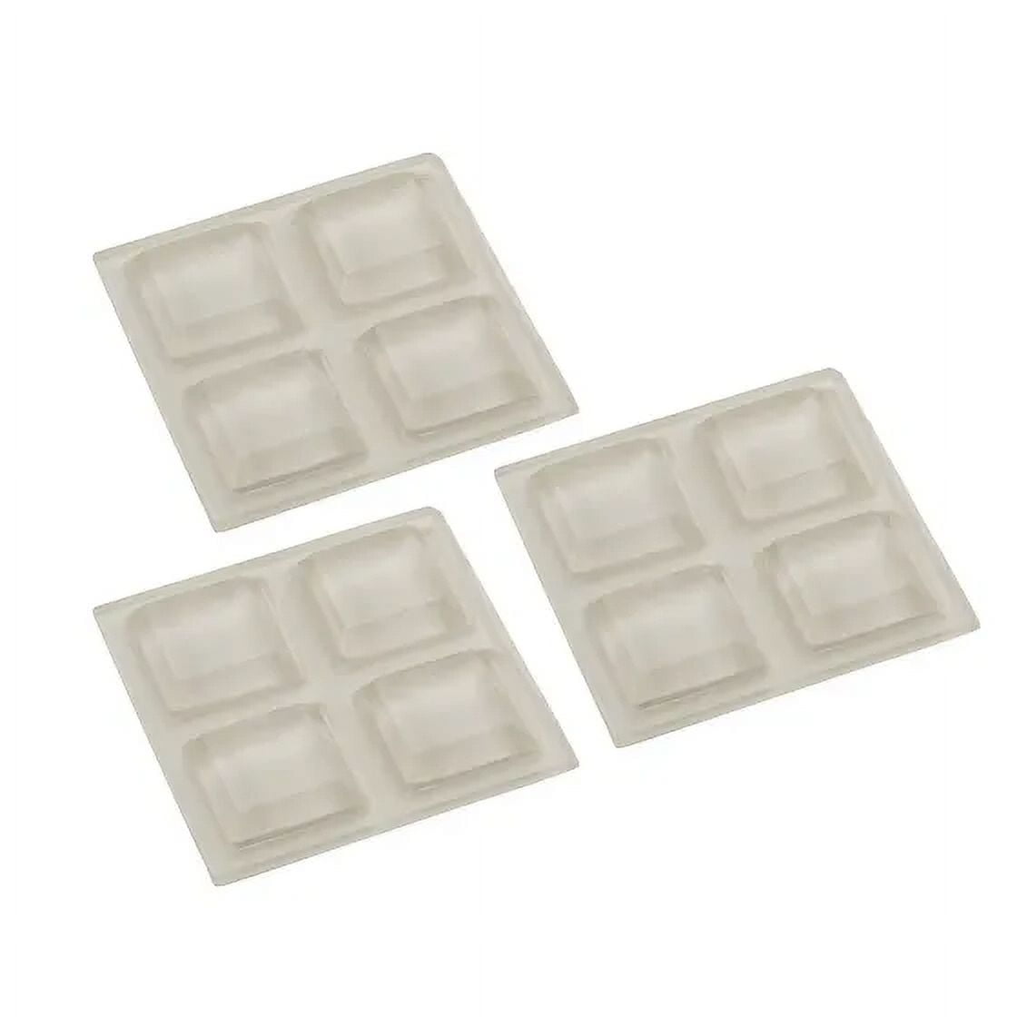 National Hardware S845-018 Stanley Self Adhesive Pads 1/2 Inch Clear ...