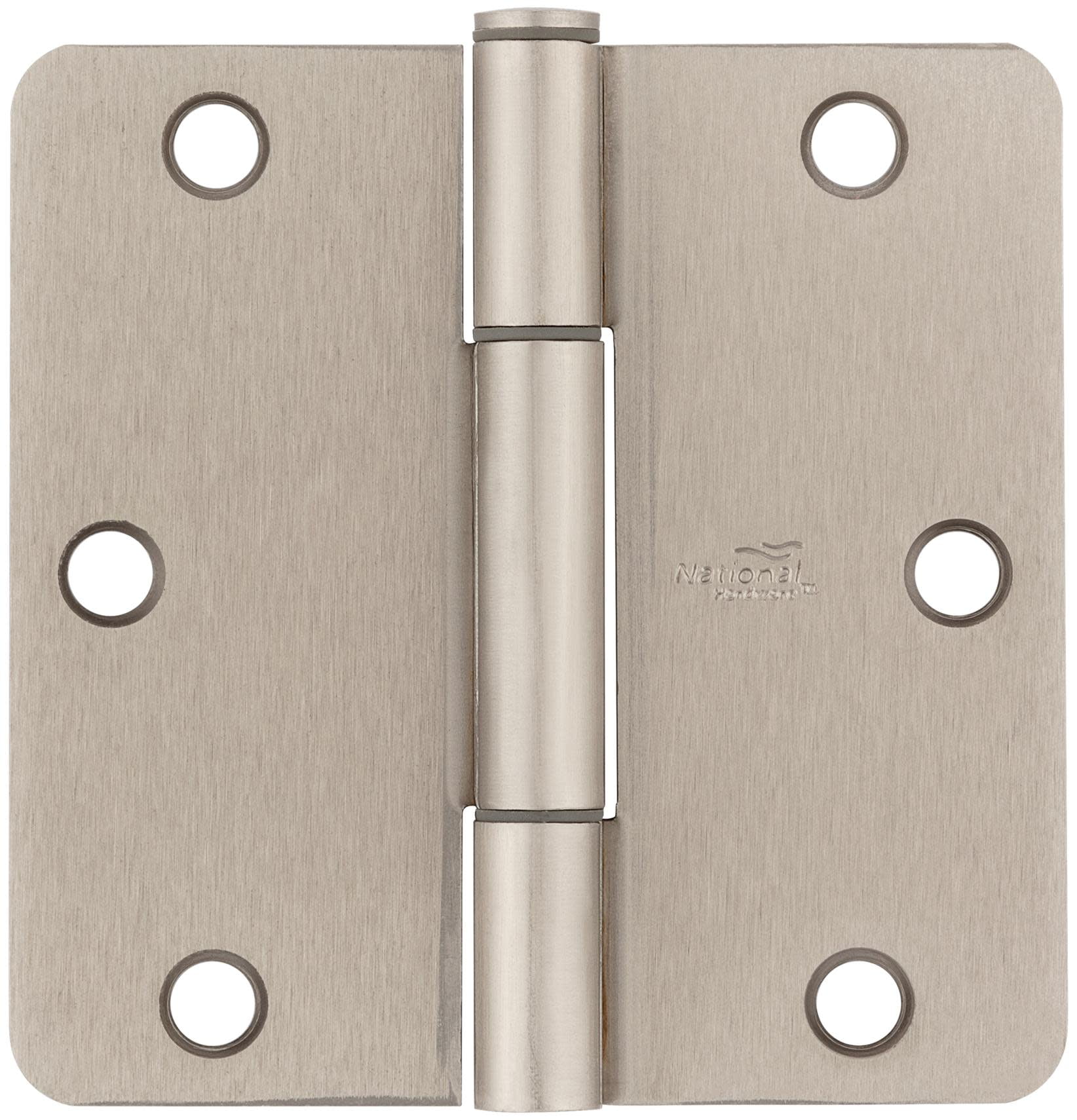 National Hardware Squeak Guard Hinges 1/4 In. Radius Round Corner 3 ...