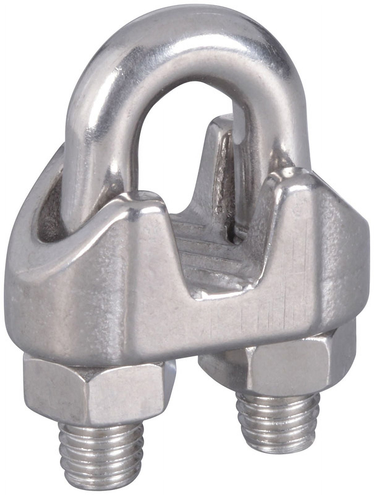 National Hardware Stainless Steel Wire Cable Clamps - Walmart.com