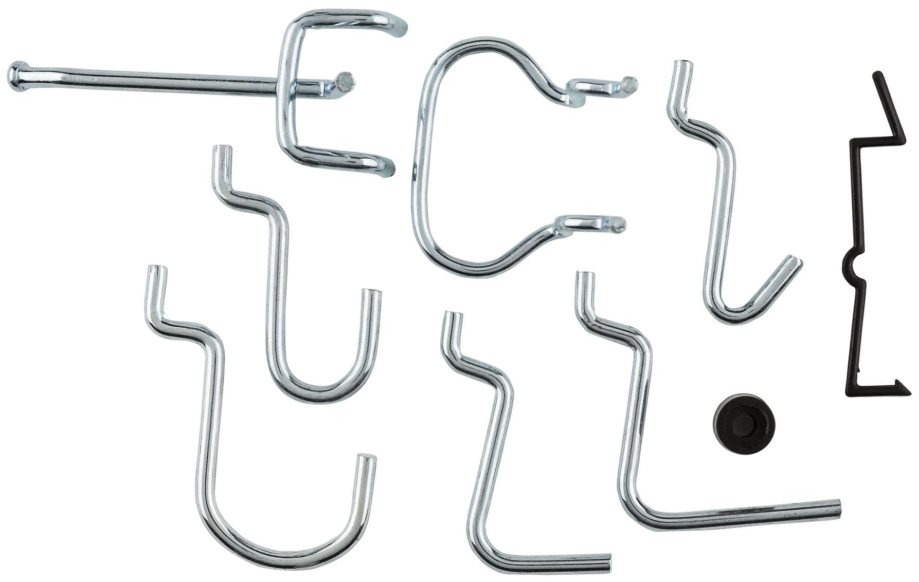 National Hardware 7180185 Peg Hooks Lock Assortment Zinc Plated ...