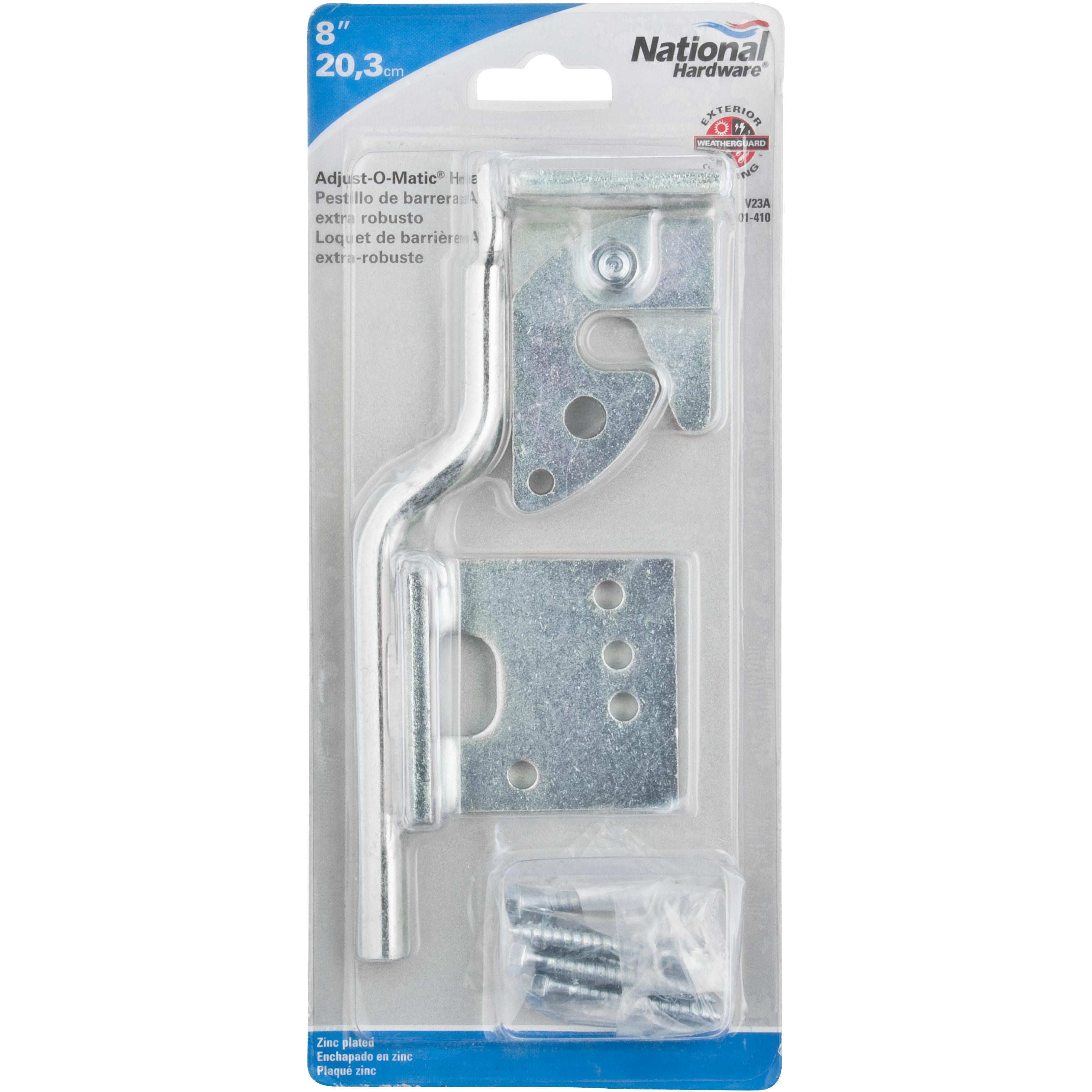 National Hardware - V23A Adjust-O-Matic Heavy-Duty Gate Latch - Zinc ...