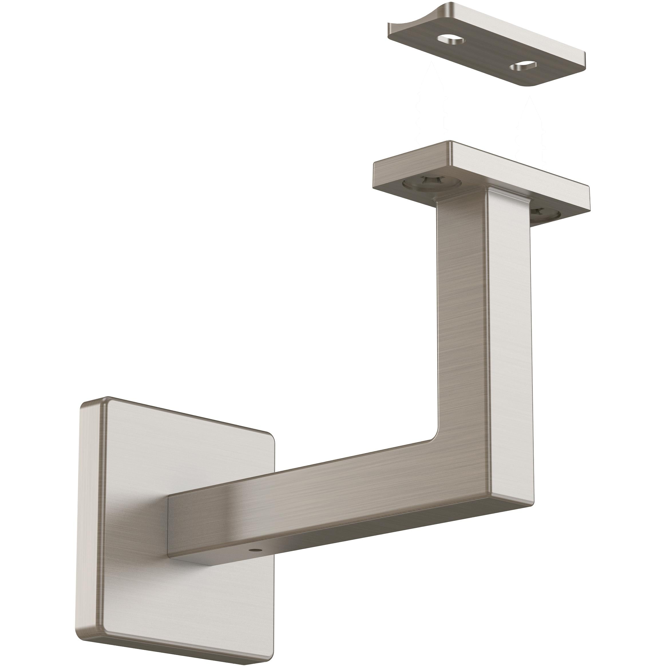 National Hardware - V442 Reed Handrail Bracket - Satin Nickel - Walmart.com