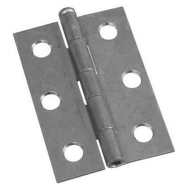 National Hardware - V1802 2" x 1-3/8" Hinge 2/pk - Satin Nickel ...
