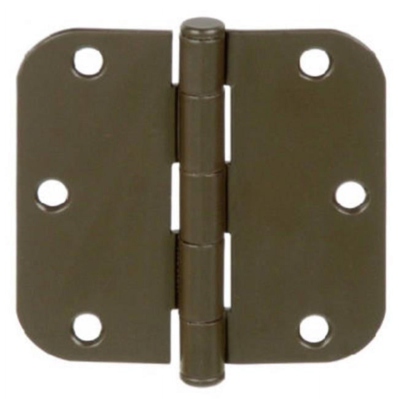 National Hardware V512R5/8 3-1/2" Door Hinge in Oil Rubbed Bronze ...