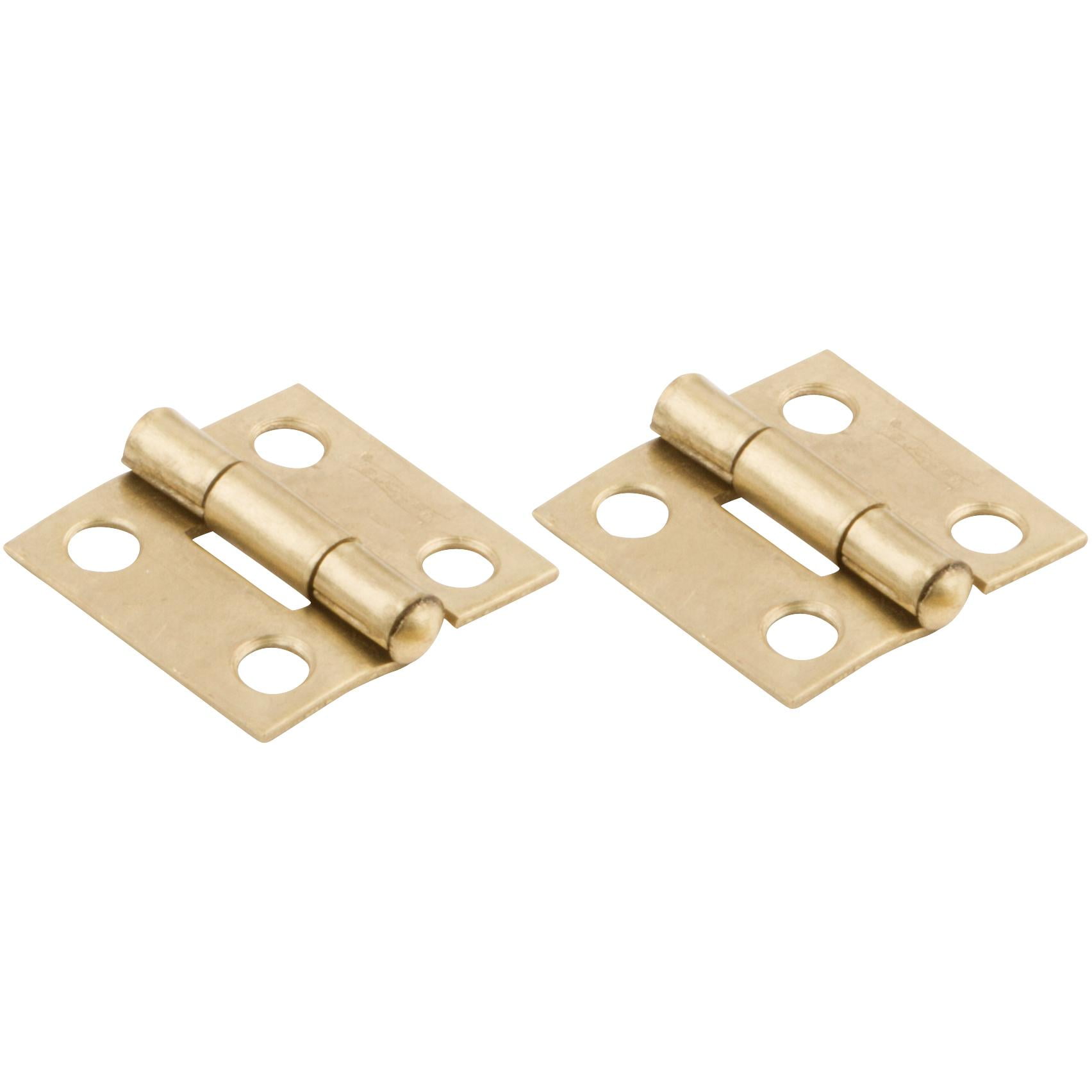 National Hardware - V518 1" Hinge NRP 2/pk - Polished Brass - Walmart.com