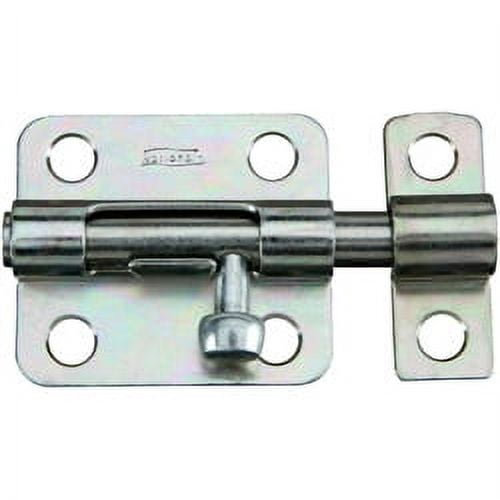 National Hardware V834 2-1/2" Zinc-Plated Barrel Bolt Door Latches ...