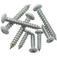 National Hardware V8601 Shelf Bracket Screws, White, 1.5-in., 8ea ...