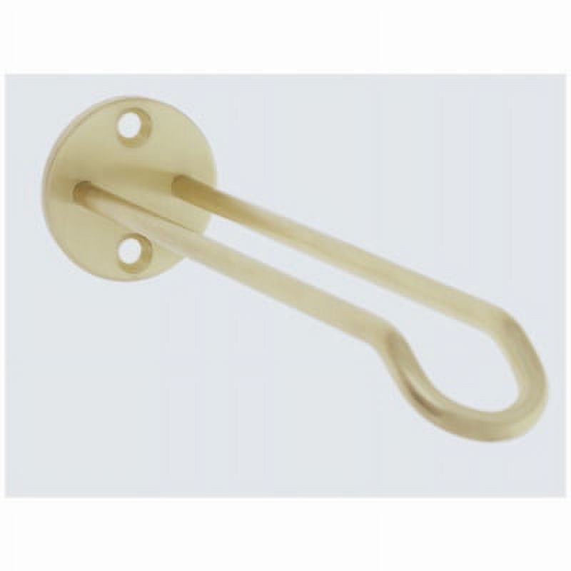 National Hardware's 7" Brushed Gold Plant Hanger Wall Base is designed ...