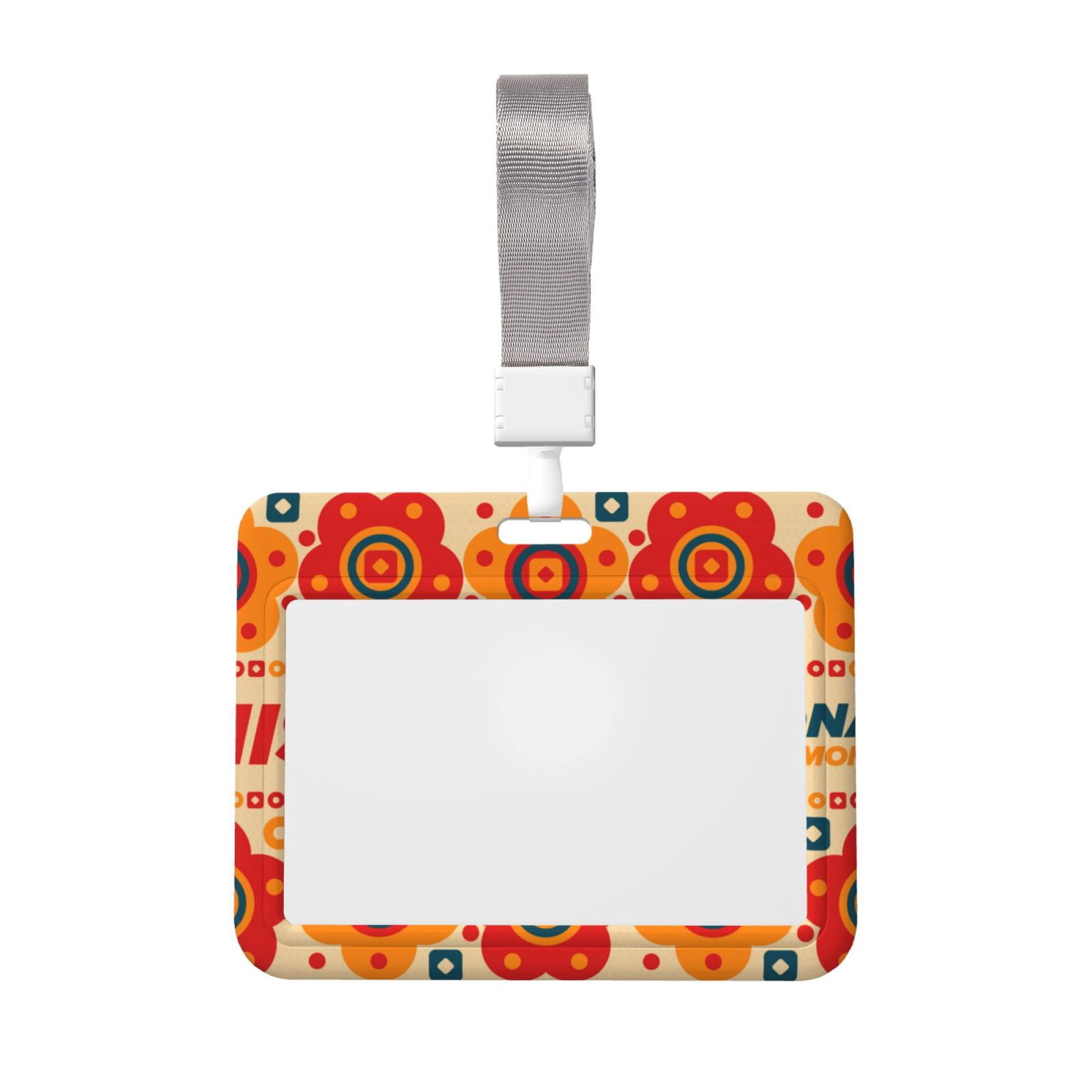 National Hispanic Heritage Month Badge Holder with Lanyard Horizontal ...