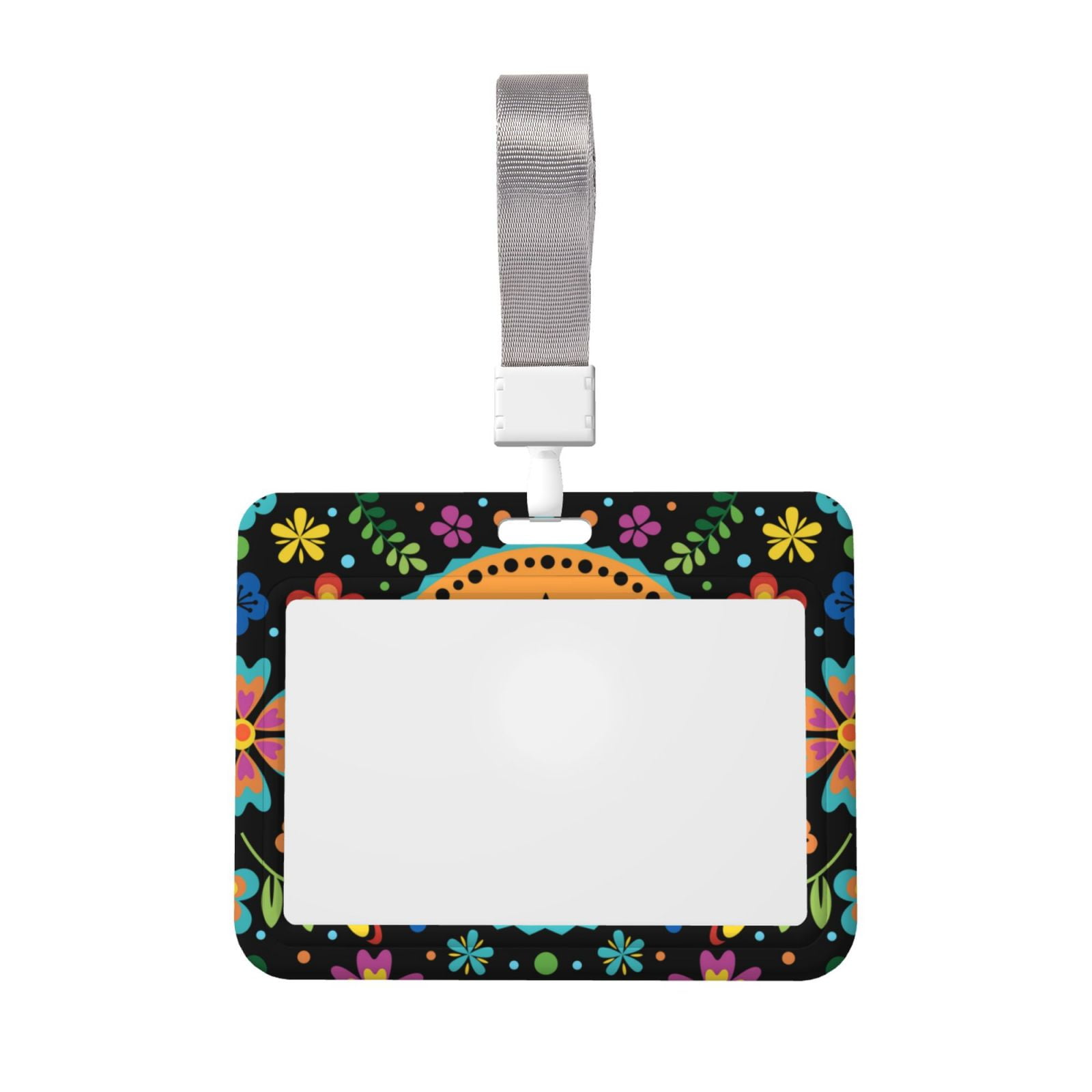 National Hispanic Heritage Month Badge Holder with Lanyard Horizontal ...