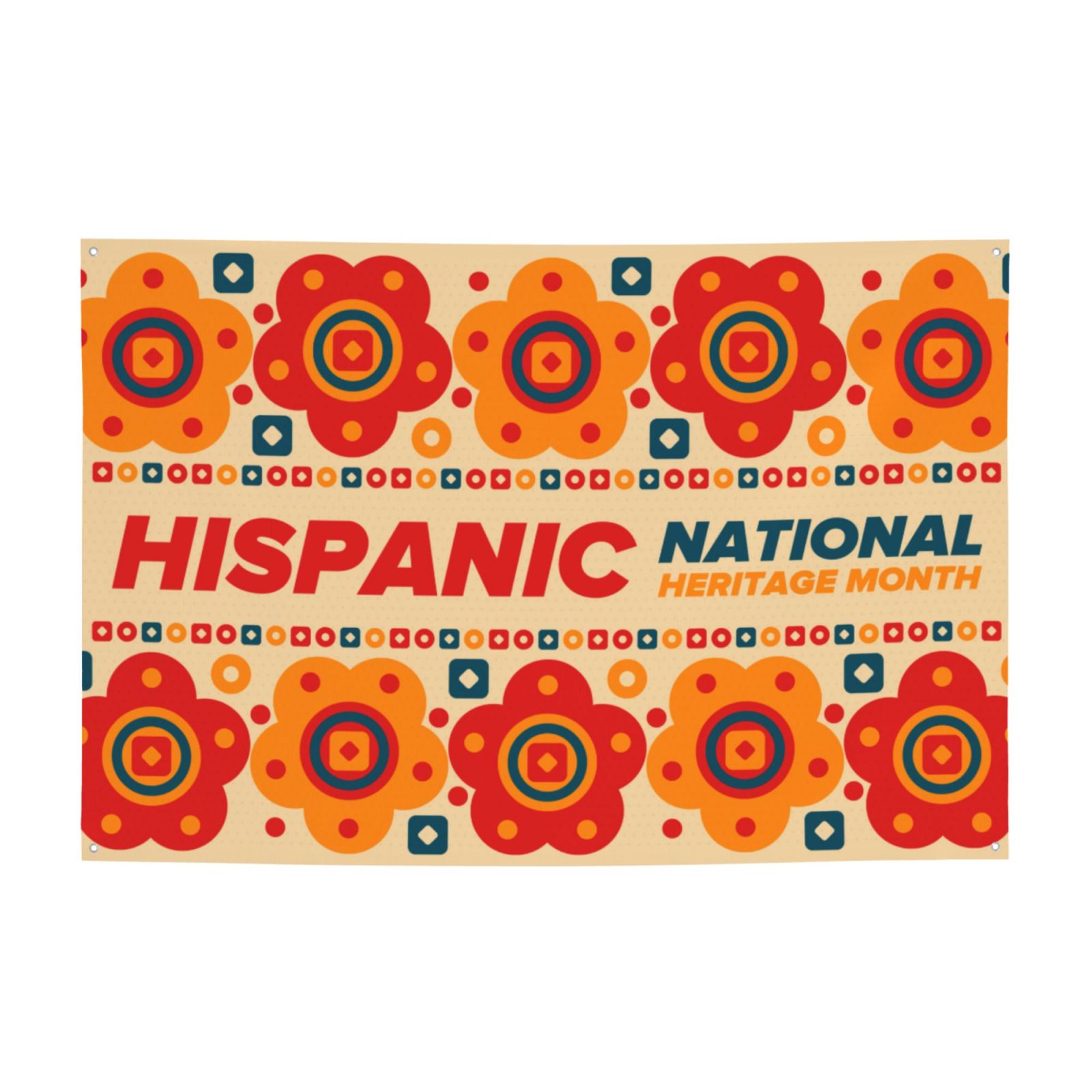National Hispanic Heritage Month Banner Backdrop Large Banner ...