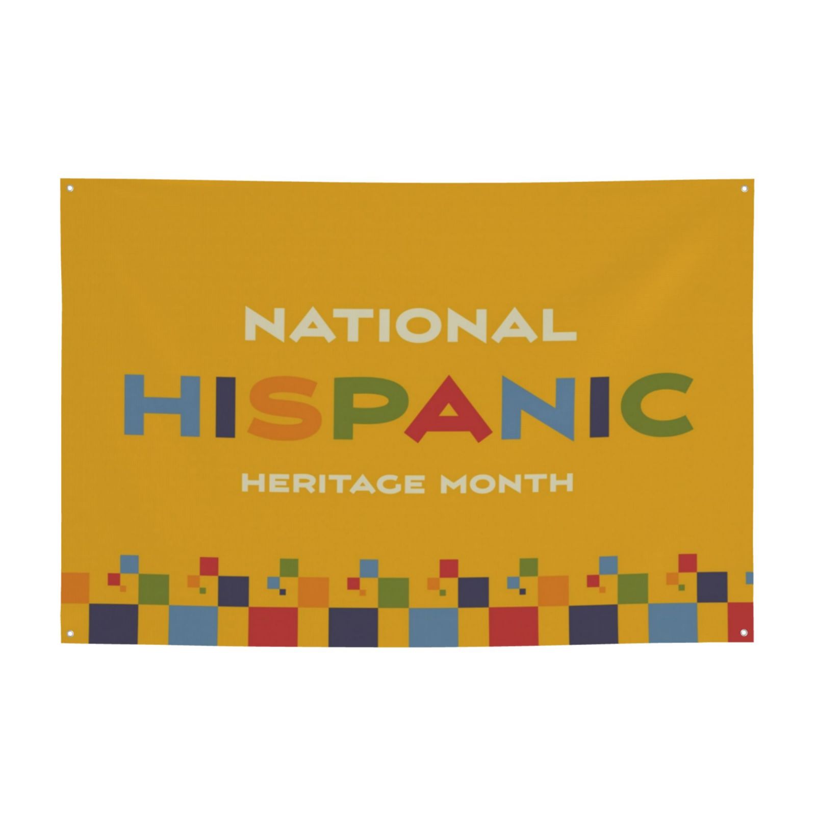 National Hispanic Heritage Month Banner Backdrop Porch Sign 47 x 71 ...
