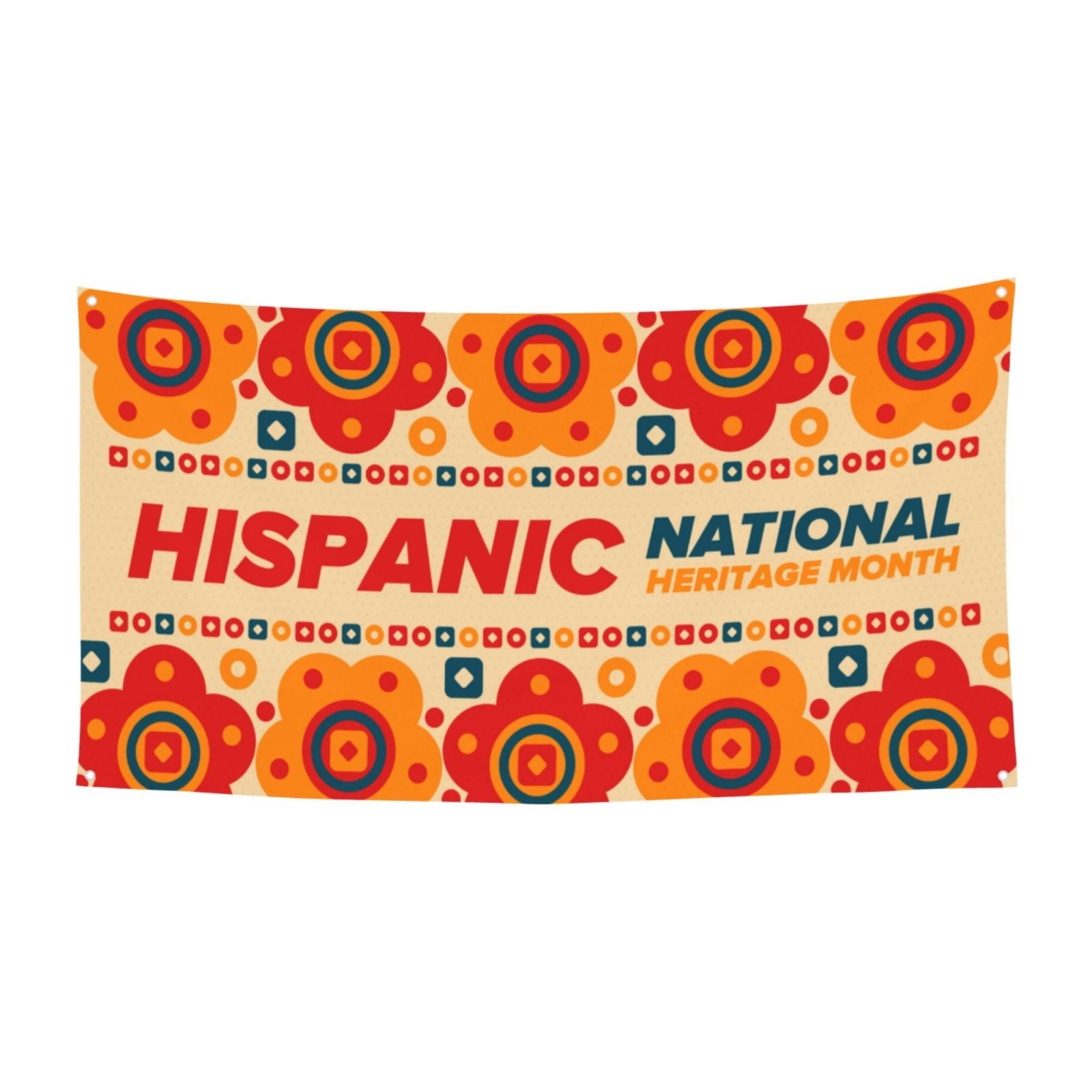 National Hispanic Heritage Month Banner Flag Photography Background ...