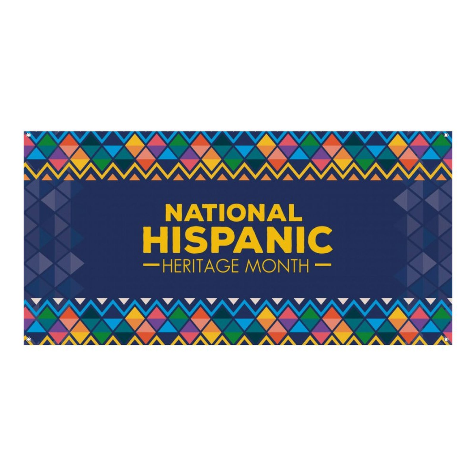 National Hispanic Heritage Month Banners Flag Hanging Backdrop Sign ...