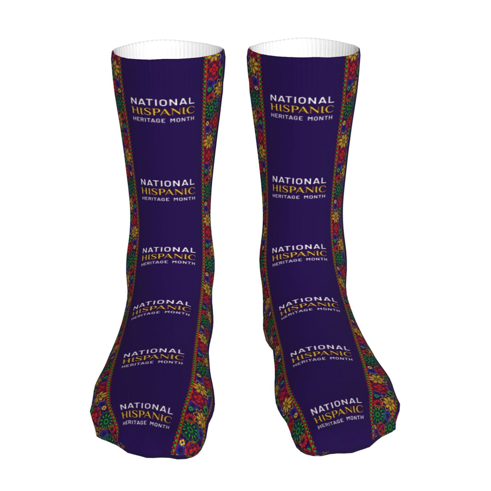 National Hispanic Heritage Month Mes De La Herencia Hispana Socks ...