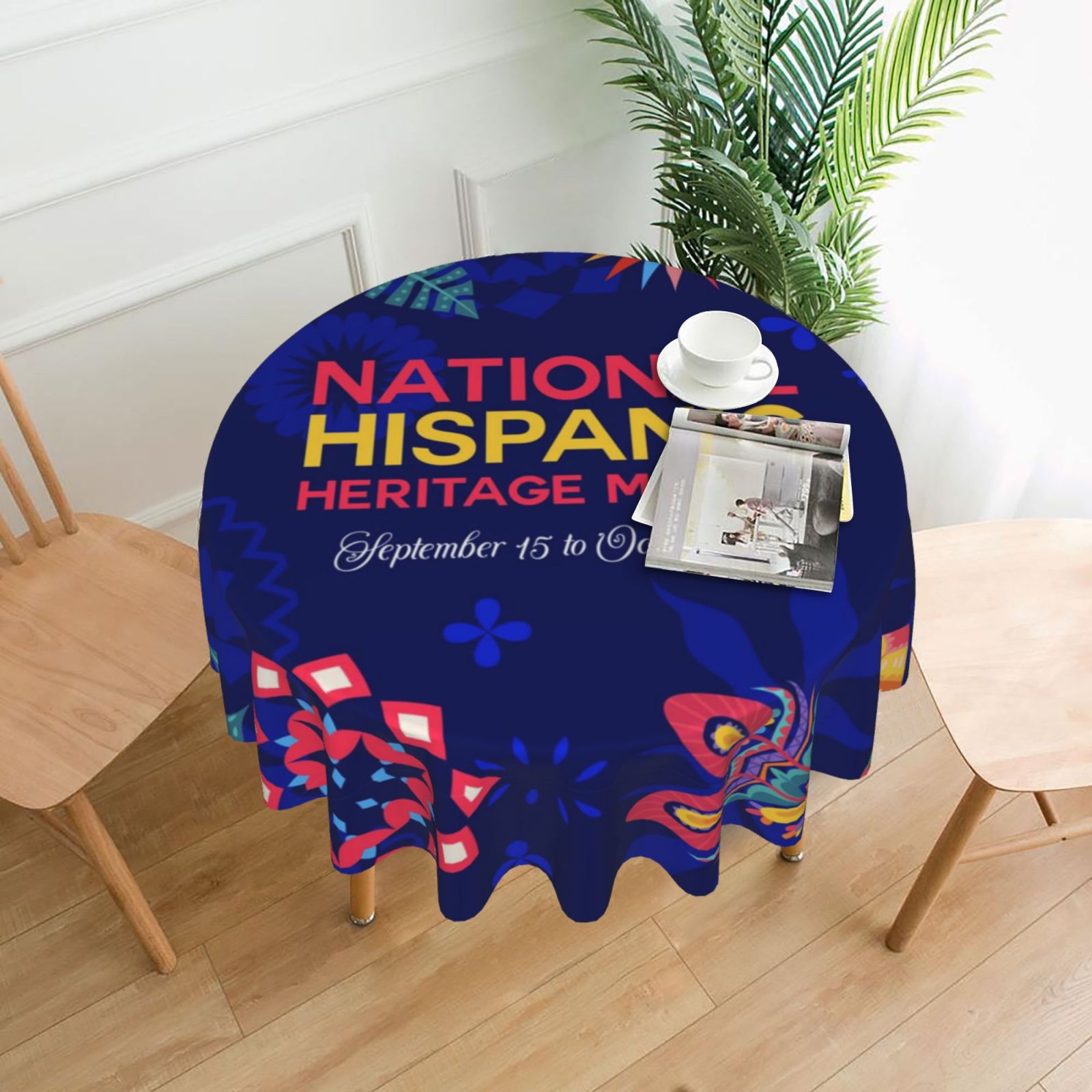 National Hispanic Heritage Month Mes De La Herencia Hispana Tablecloths ...