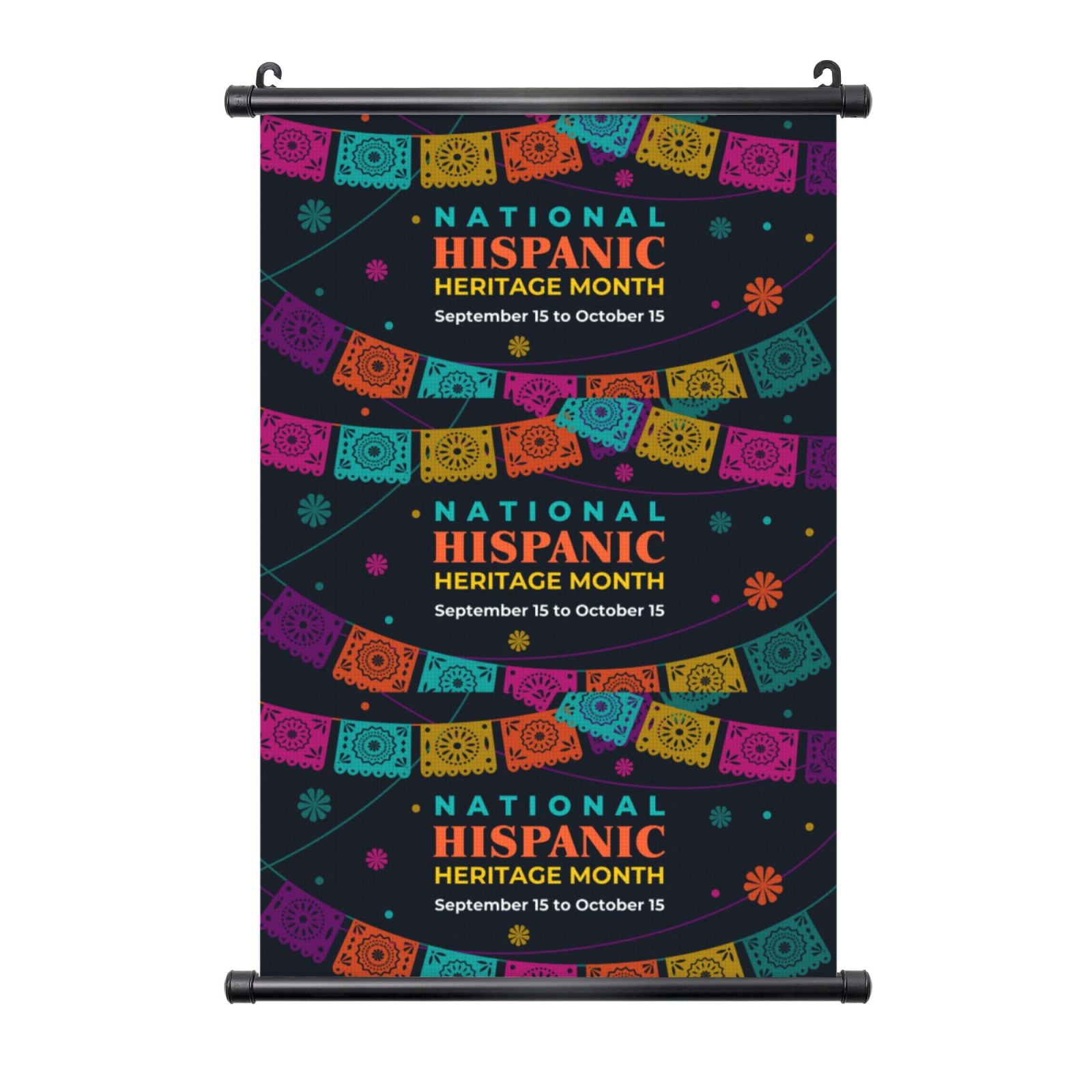 National Hispanic Heritage Month Poster Wall Art Banner Backdrop Prints ...