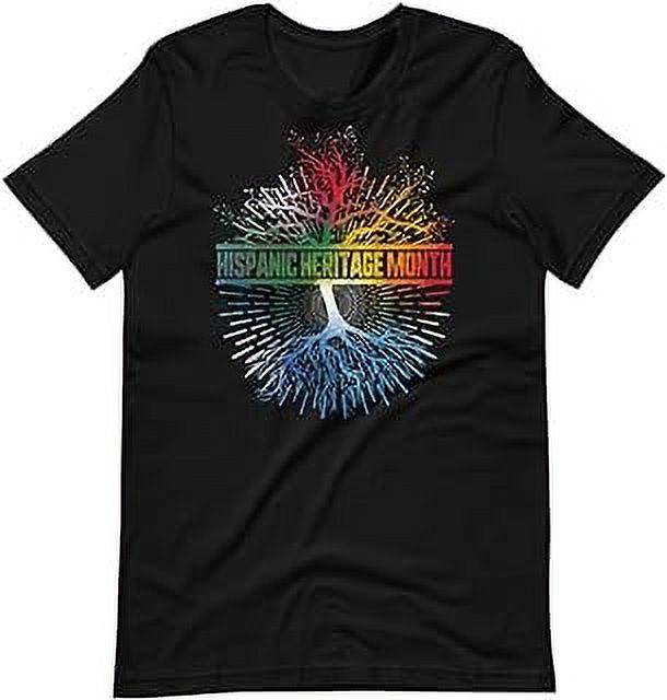 National Hispanic Heritage Month Roots Tree Watercolor Latino Culture T ...