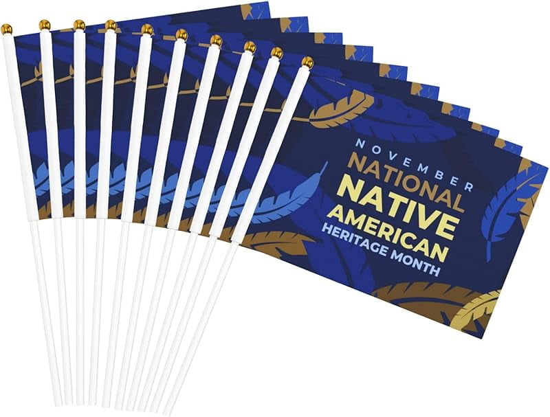 National Hispanic Heritage Month Small Mini Flags 5" x 8" Hand Held ...