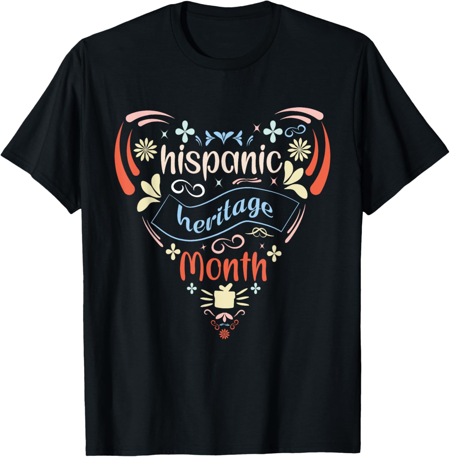 National Hispanic Heritage Month culture of Latino Americans T-Shirt ...