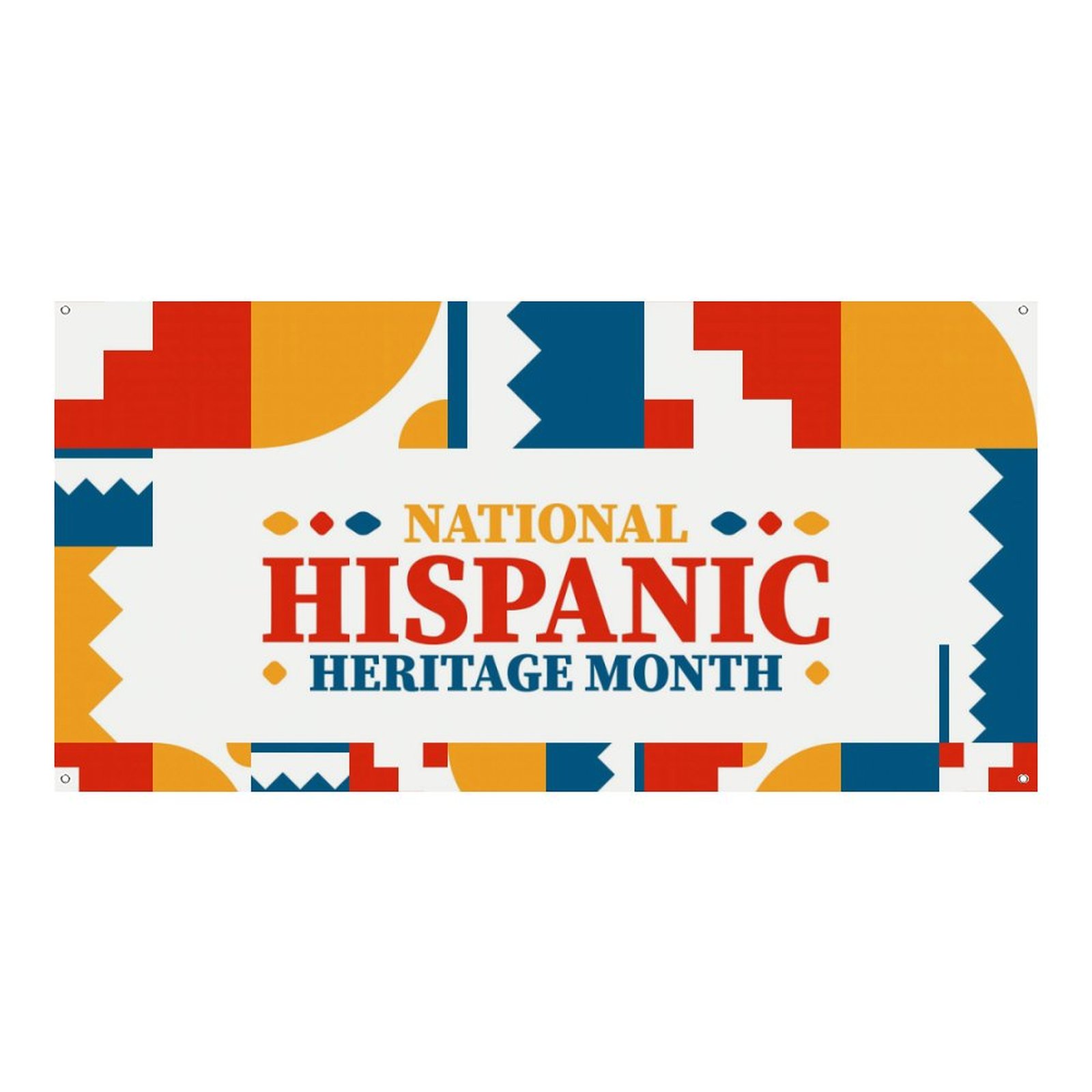 National Hispanic Heritage Month7 Banners Flag Hanging Backdrop Sign ...