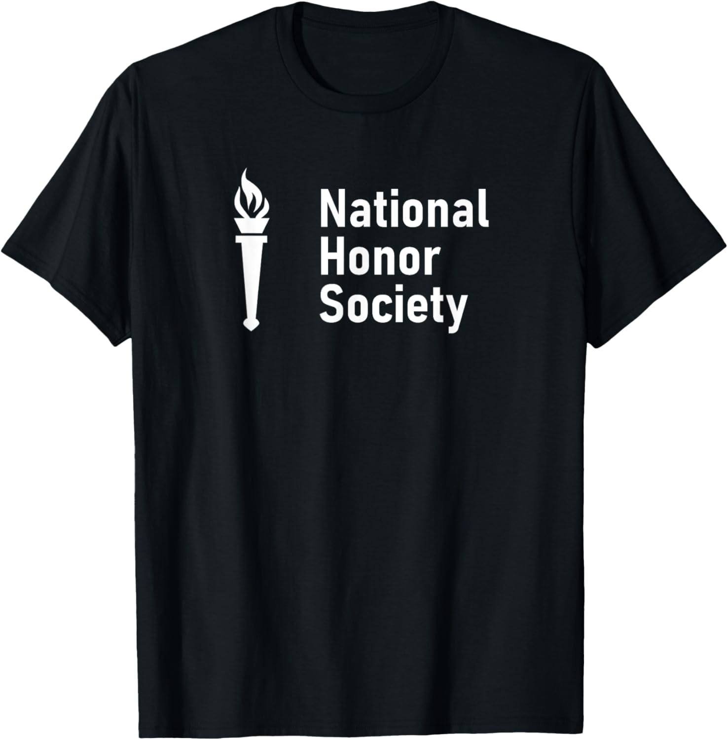 National Honor Society Scholastic Torch T-Shirt - Walmart.com
