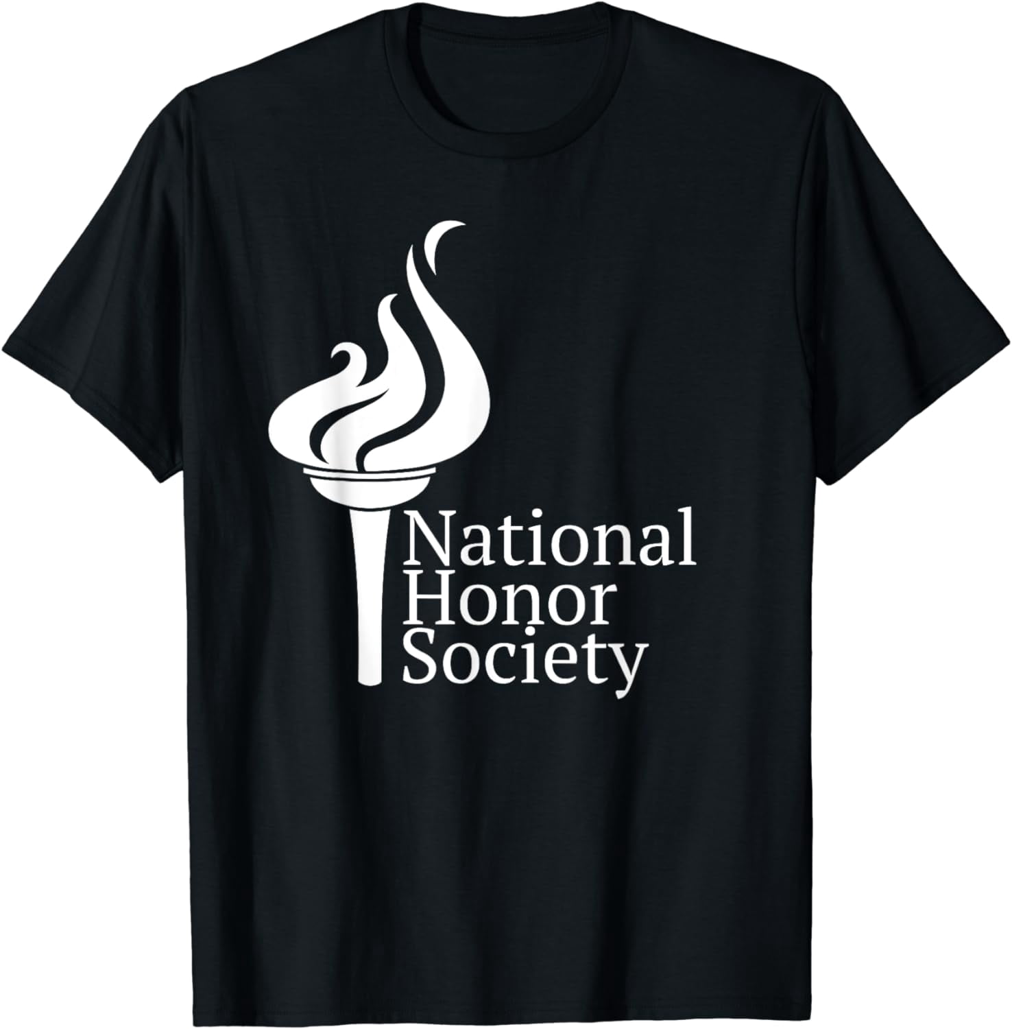 National Honor Society Torch T-Shirt - Walmart.com