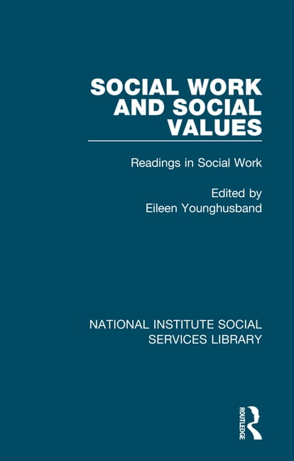 National Institute Social Services Libra Social Work and Social Values ...