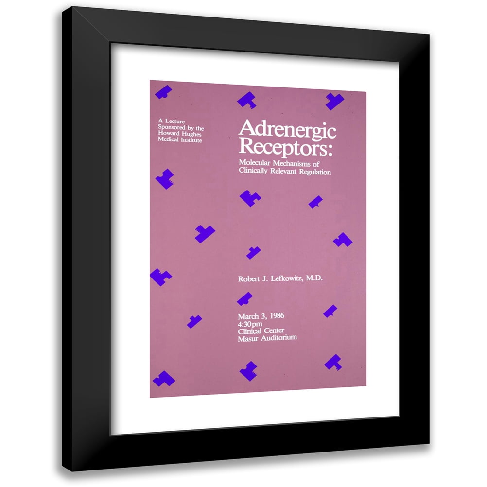 National Institutes of Health 11x14 Black Modern Framed Museum Art ...