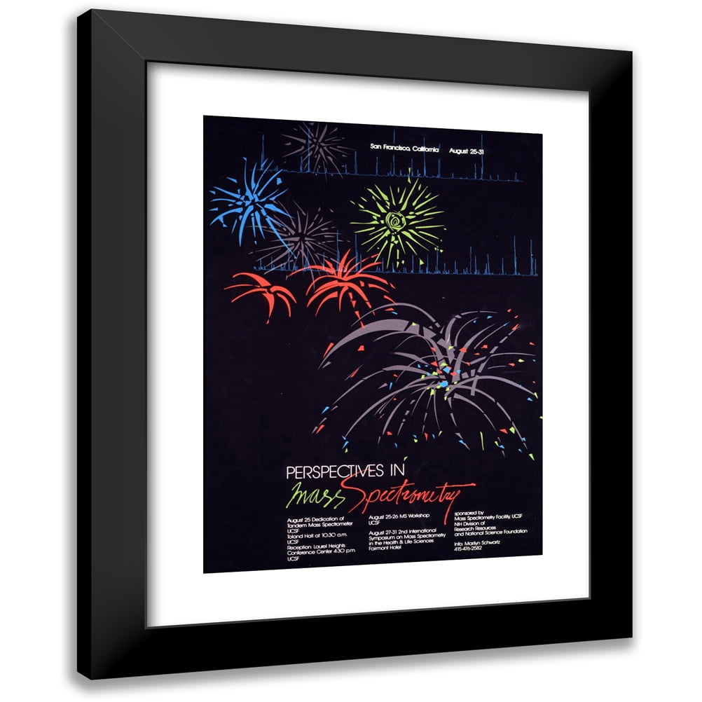 National Institutes of Health 11x14 Black Modern Framed Museum Art ...