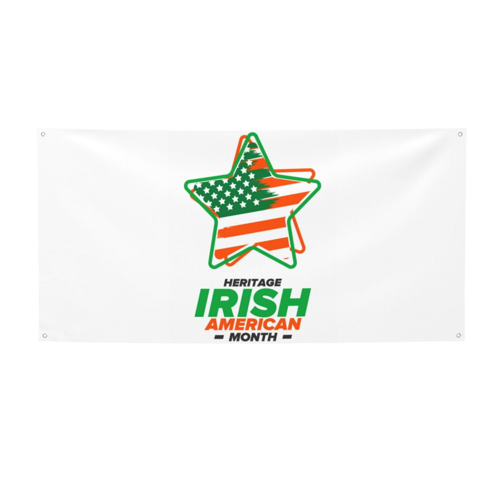 National Irish-American Heritage Month Banner Backdrop Porch Sign Small ...