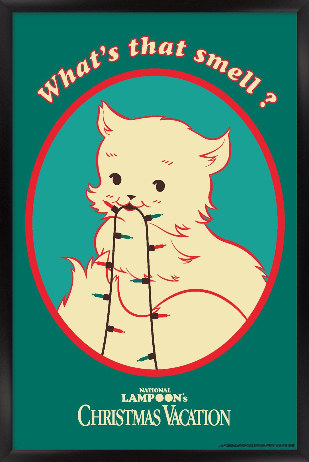 National Lampoon's Christmas Vacation - Cat Wall Poster, 14.725" x 22. ...