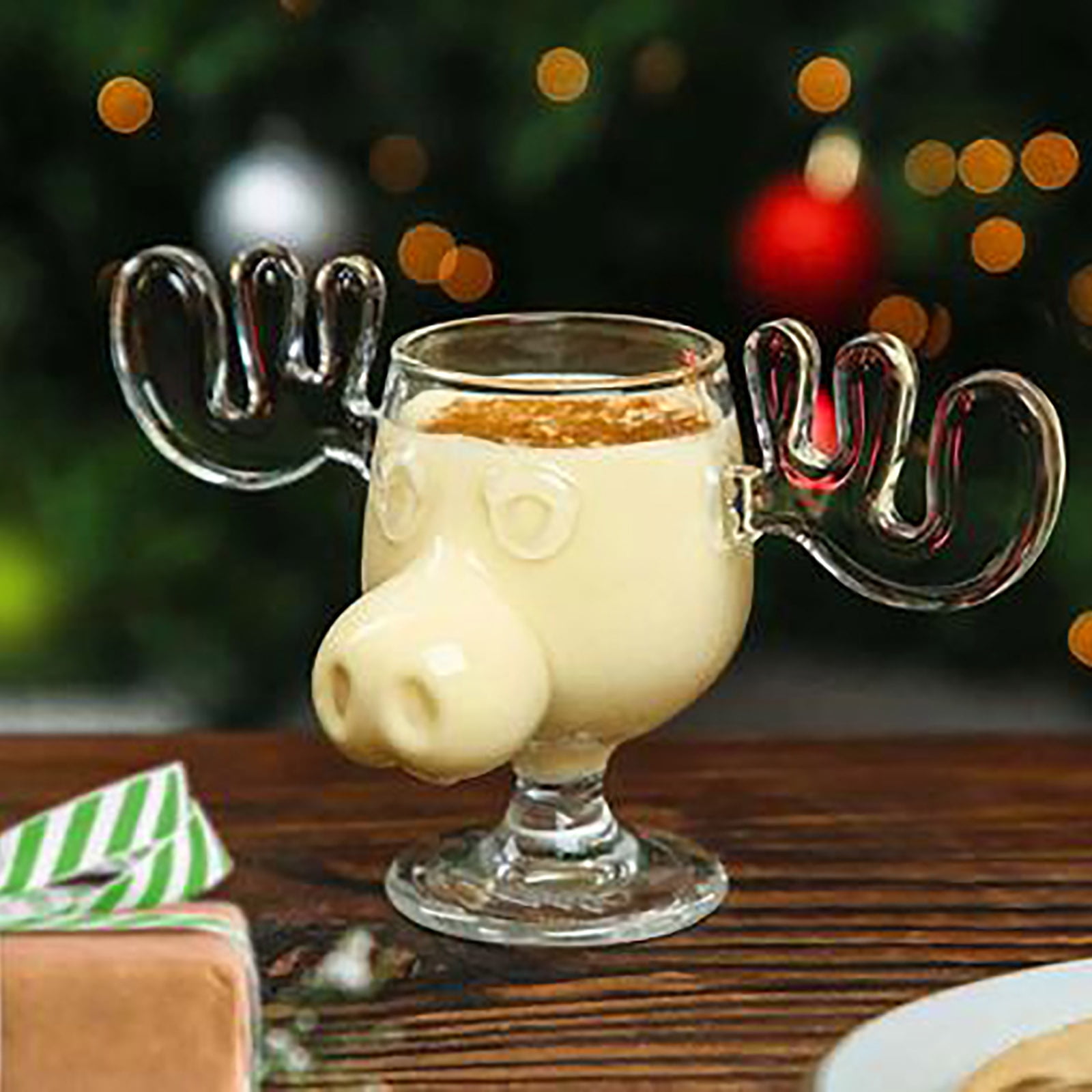 National Lampoon's Christmas Vacation Clark Griswold Moose Glass Mug ...