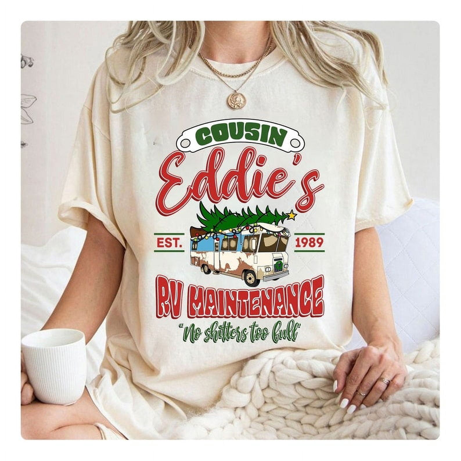 National Lampoon's Christmas Vacation Cousin Eddie RV Maintenance Shirt ...