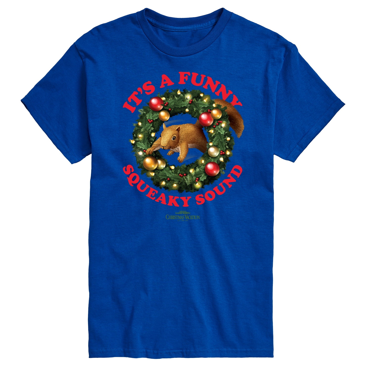 National Lampoon's Christmas Vacation - It's A Funny Squeaky Sound - Men's Short Sleeve Graphic ...