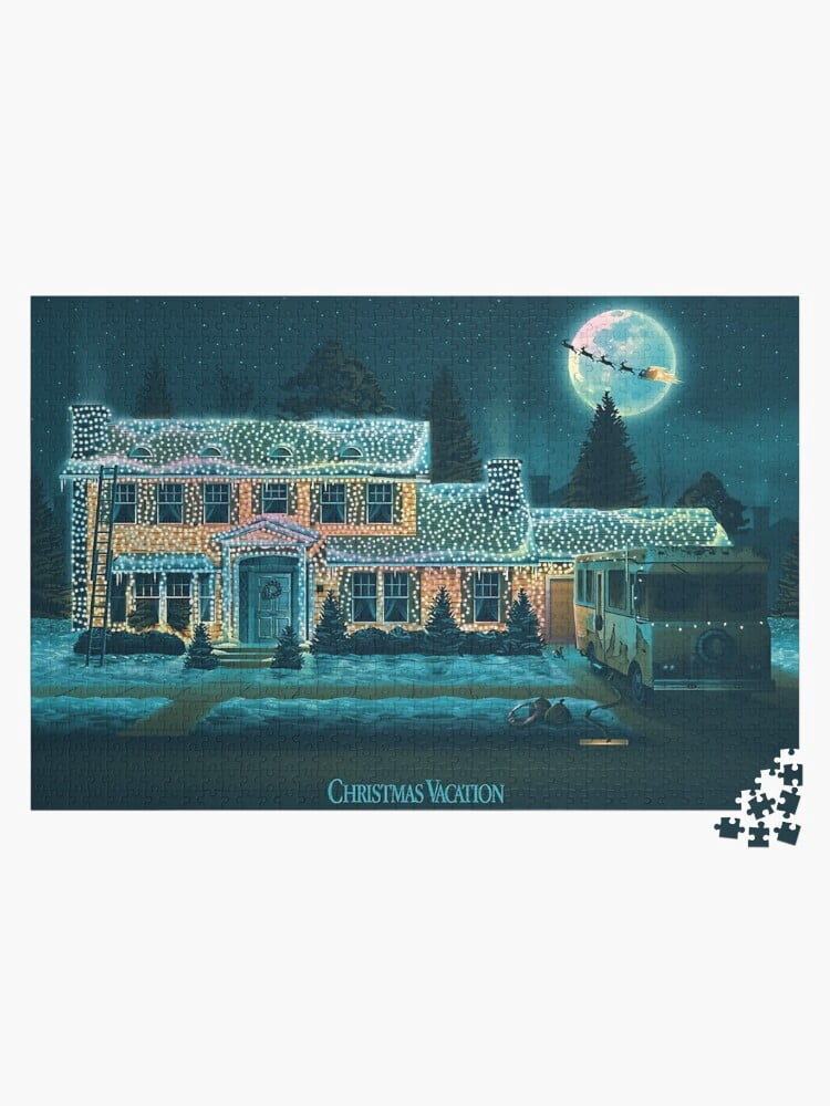 National Lampoon's Christmas Vacation Jigsaw Puzzle Funny Wooden ...