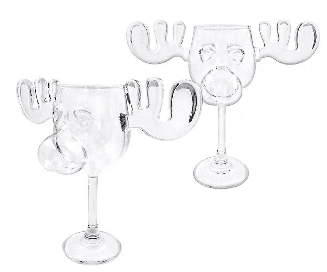 ICUP National Lampoon's Christmas Vacation Moose Mug 2-Piece Acrylic ...