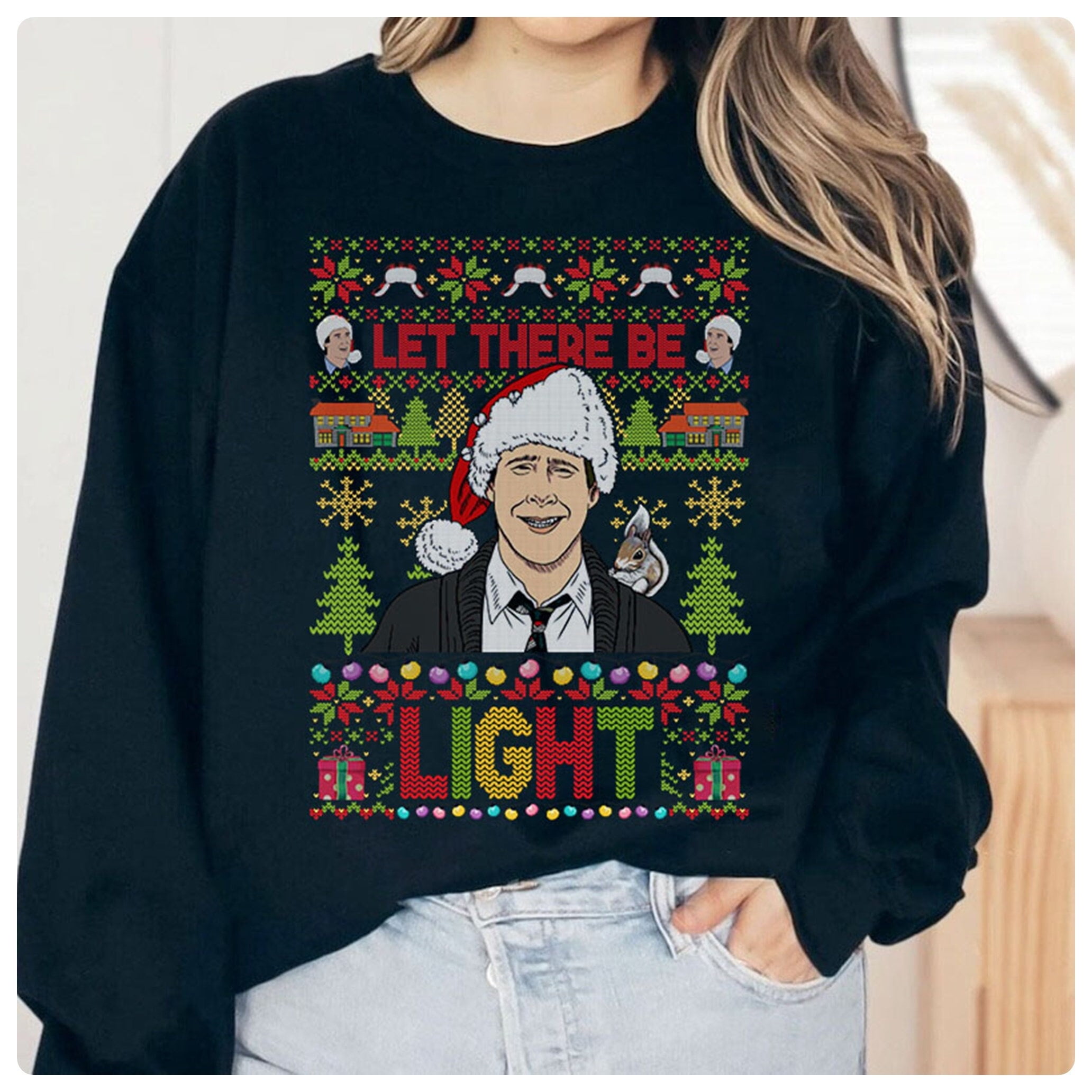 National Lampoon's Christmas Vacation Ugly Christmas Sweater, Clark ...
