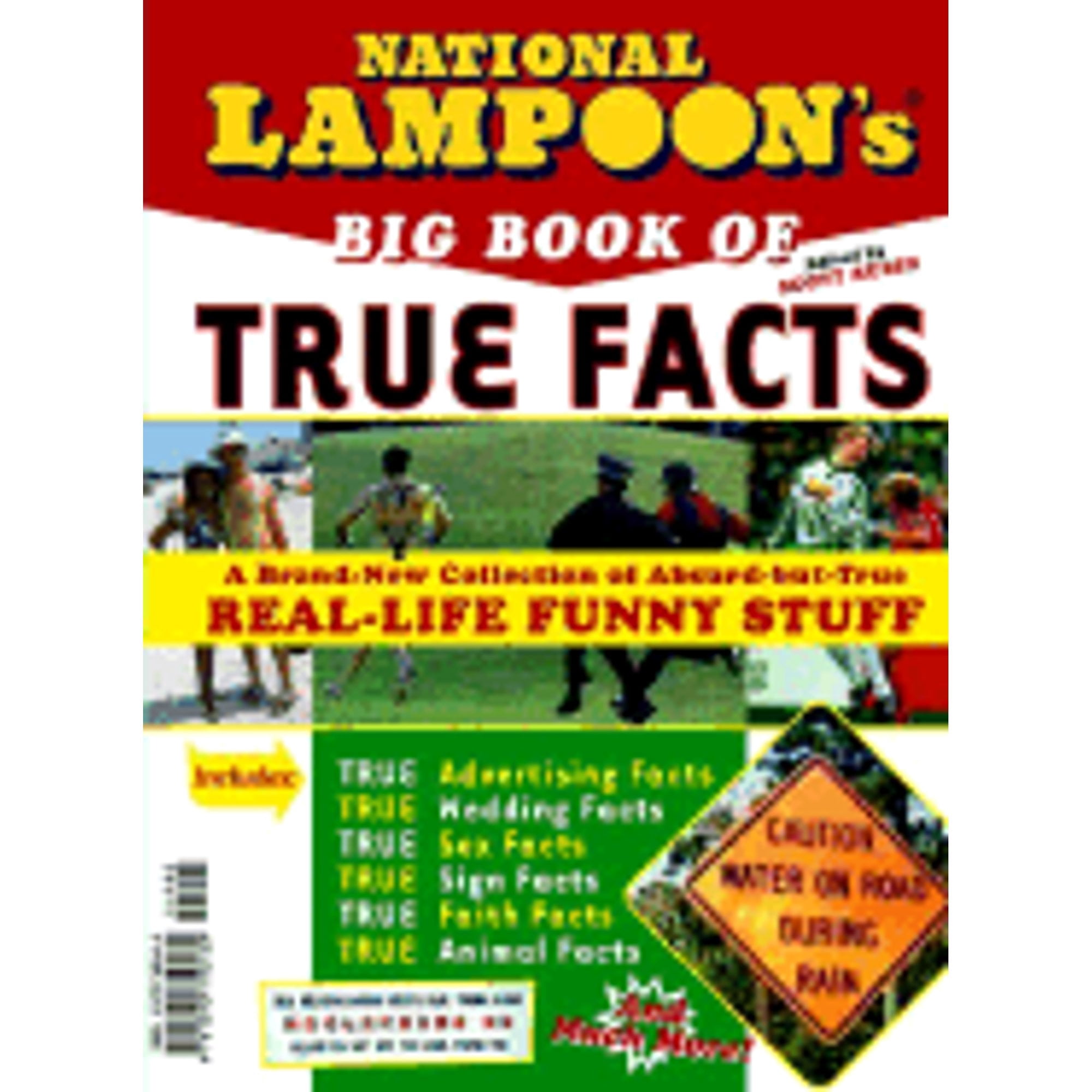 Pre-Owned National Lampoon's Big Book of True Facts: Brand-New ...