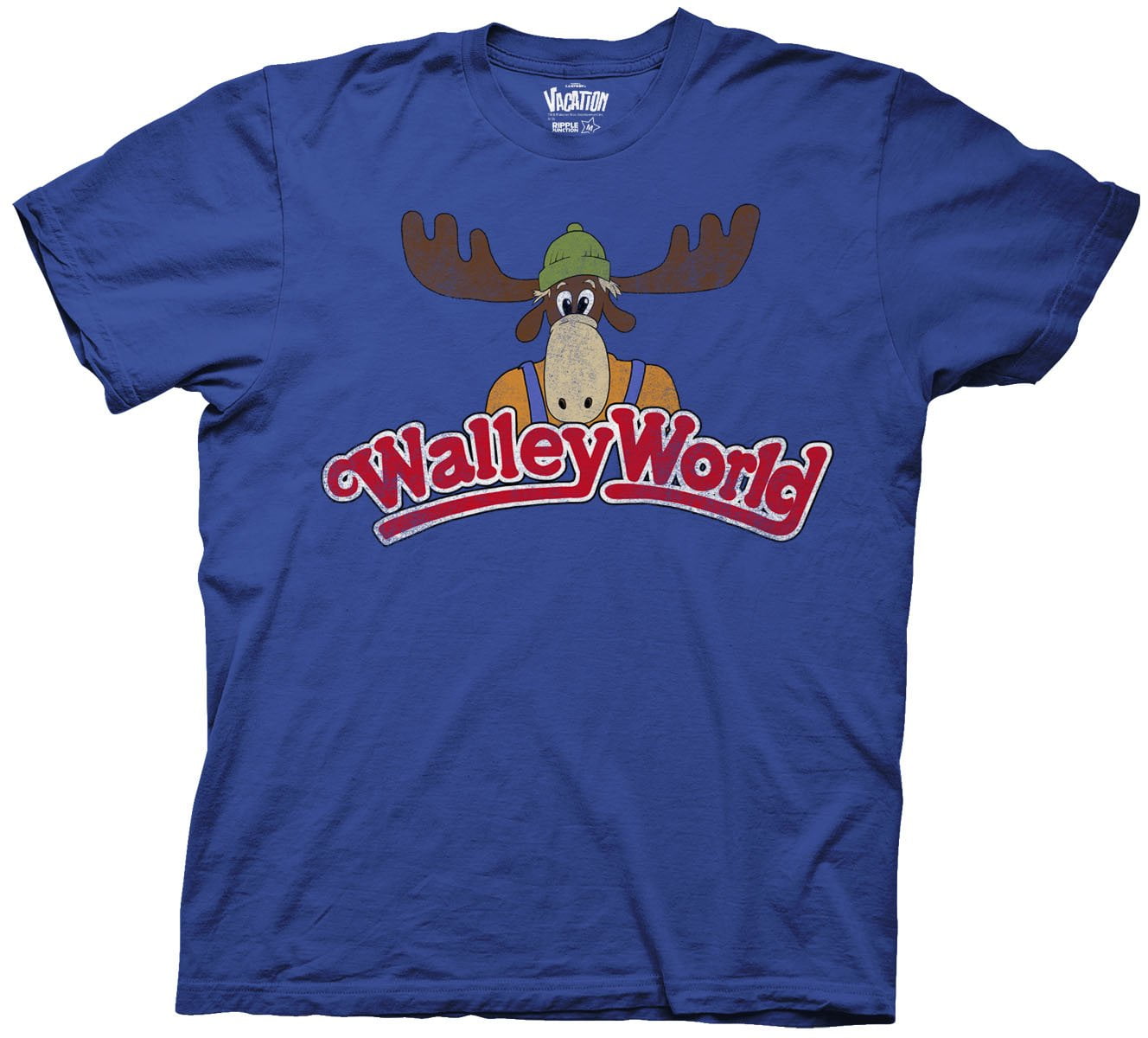 National Lampoons Vacation Wally World Mens T-Shirt Royal Officially ...
