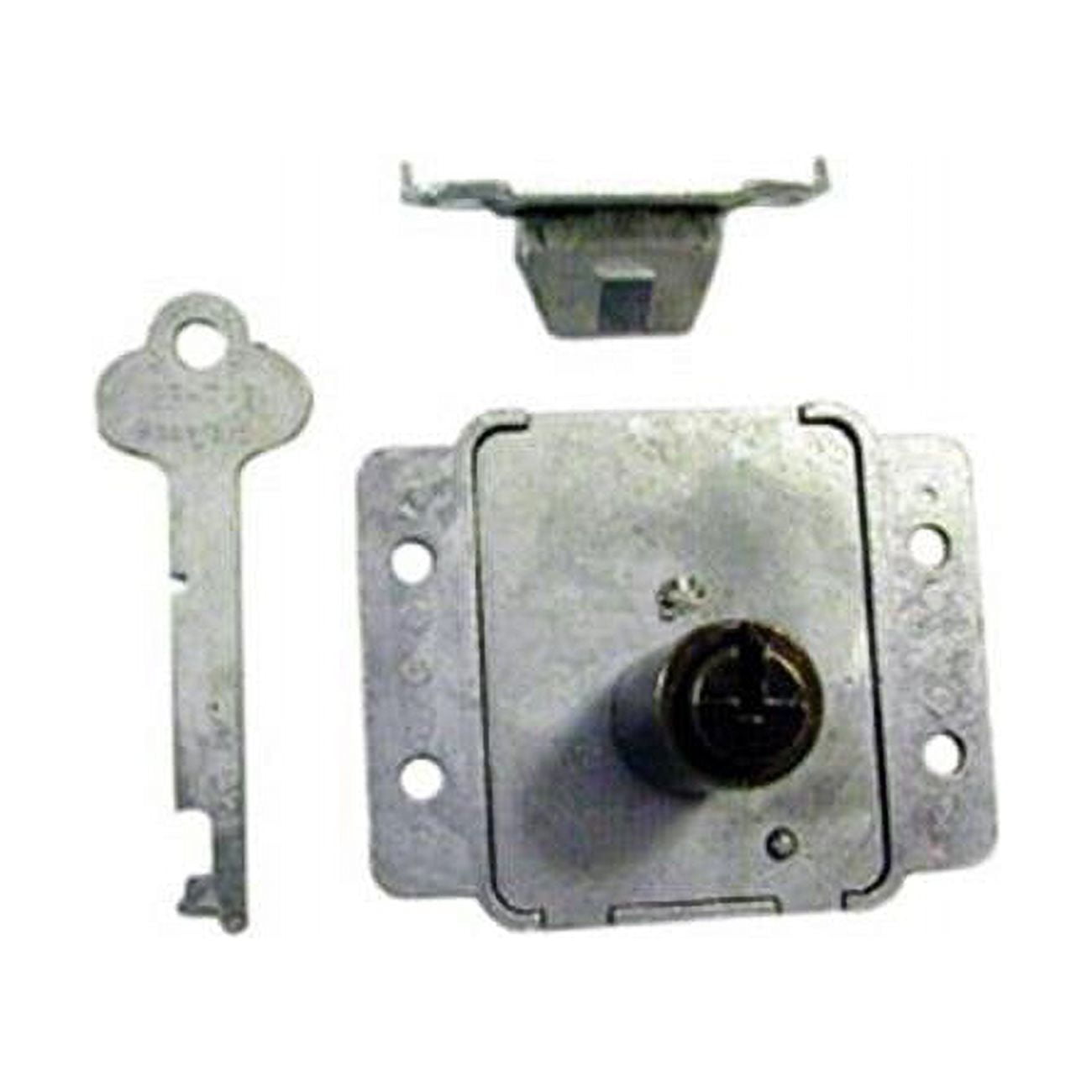 National Lock N8414 04G Ka Chest Lock Surface Mount - Antique Brass ...