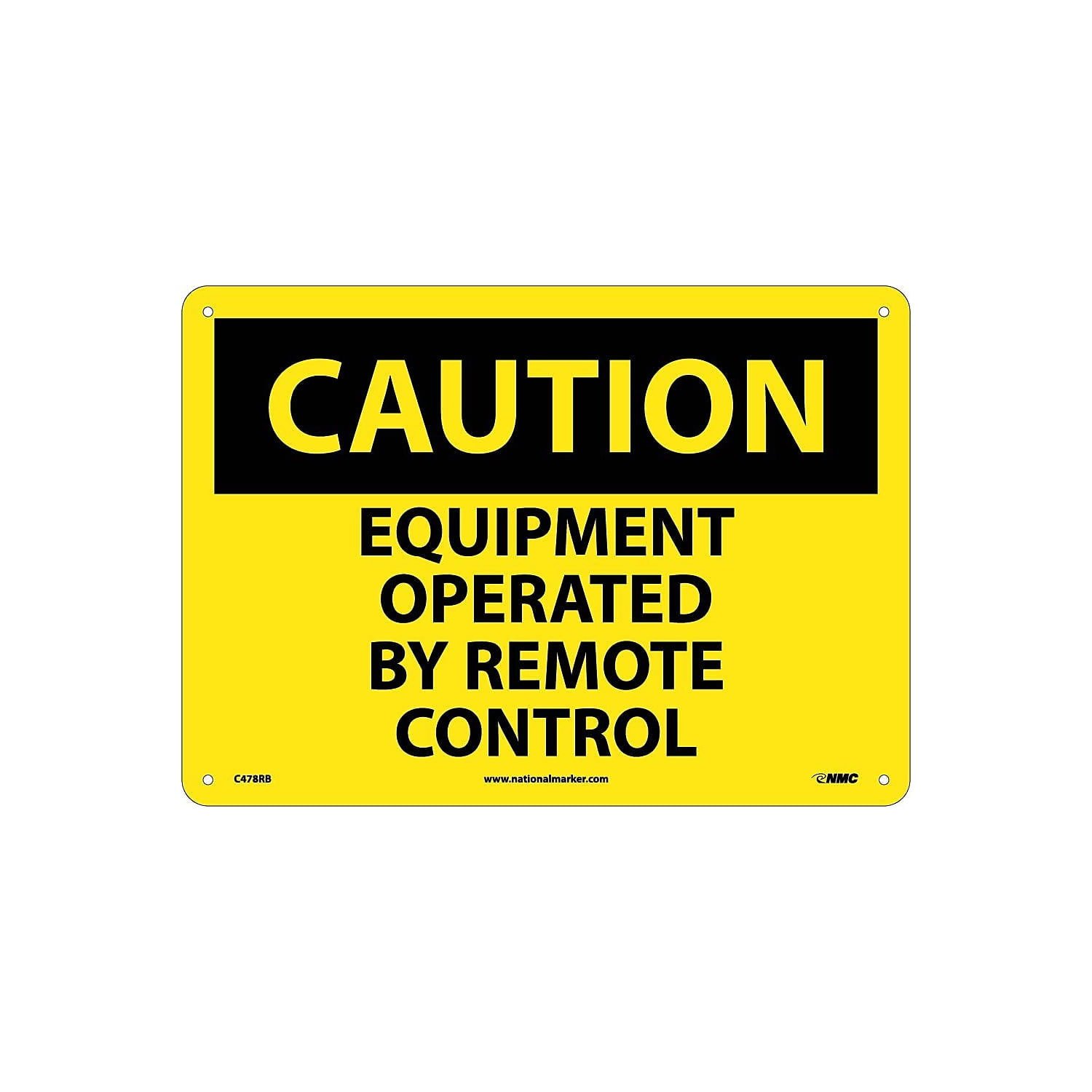 National Marker Caution Equipment Operated By Remote Control 10X14 ...
