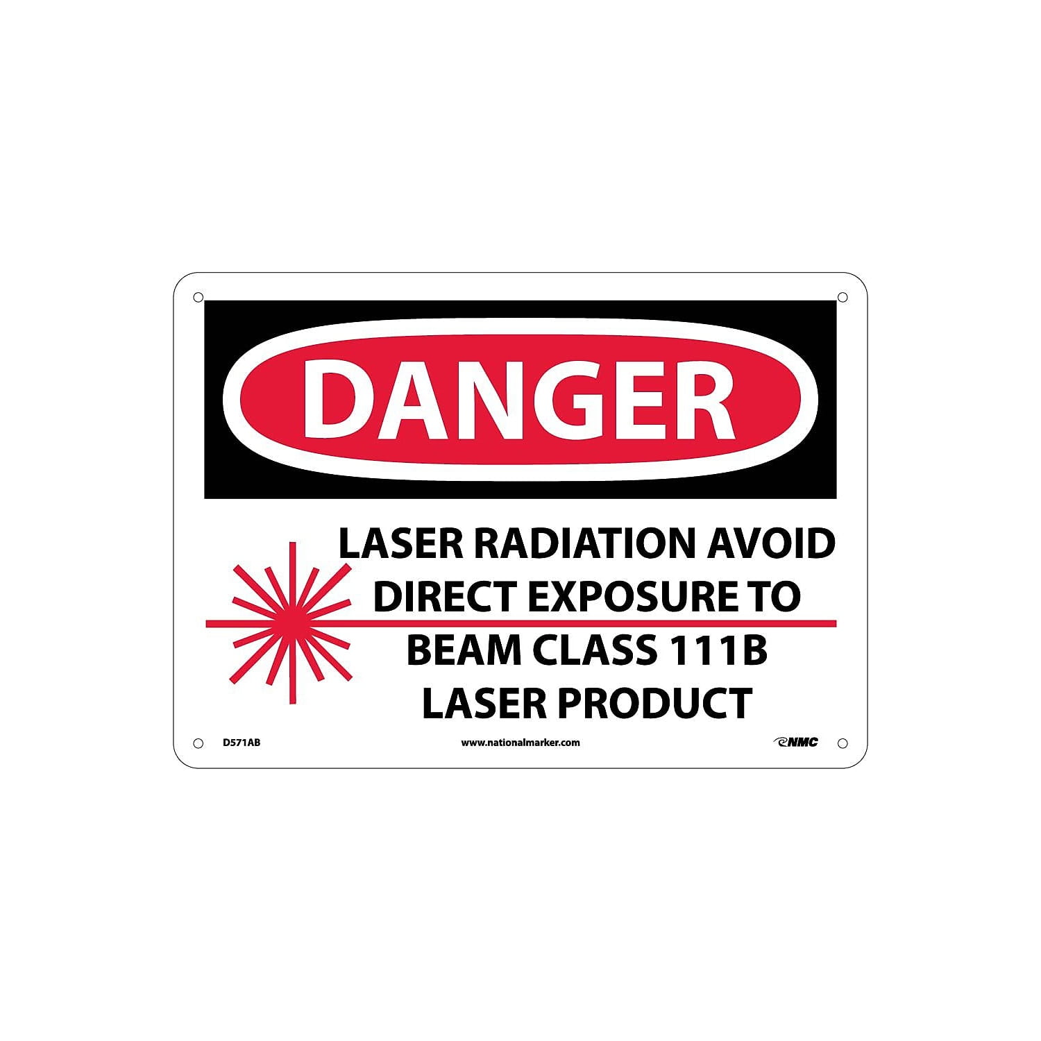 National Marker Danger Laser Radiation Avoid Direct Exposure To Beam ...