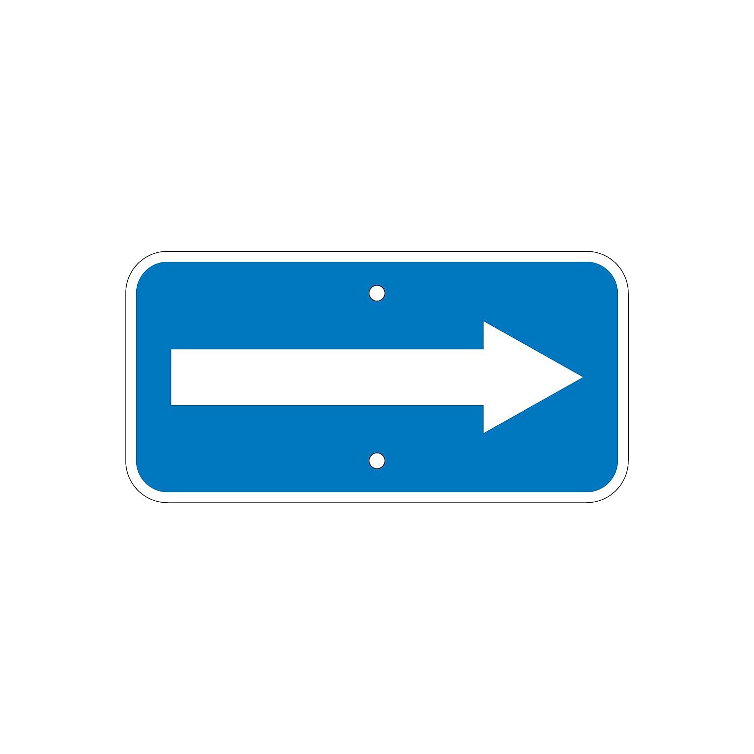 National Marker Directional Signs; Graphic (Arrow) 6X12 .080 Egp Ref ...