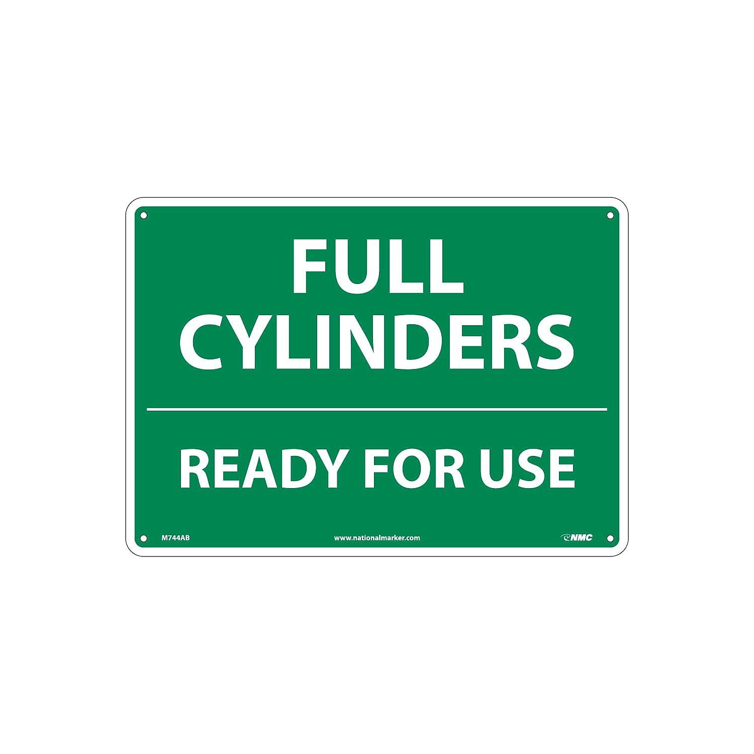 National Marker Information Signs; Full Cylinders Ready For Use 10X14 ...