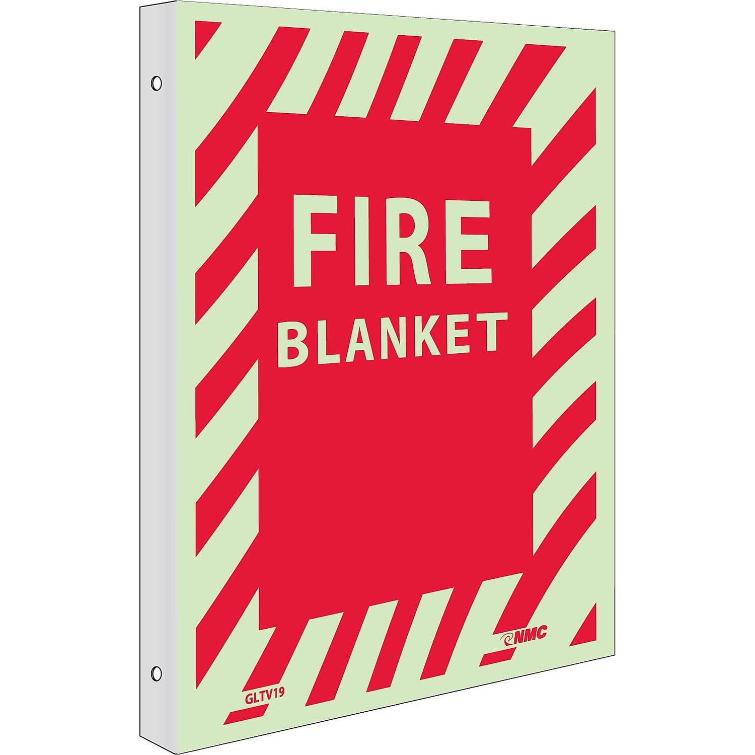 National Marker Notice Signs; Fire Fire Blanket 12X9 Plastic ...