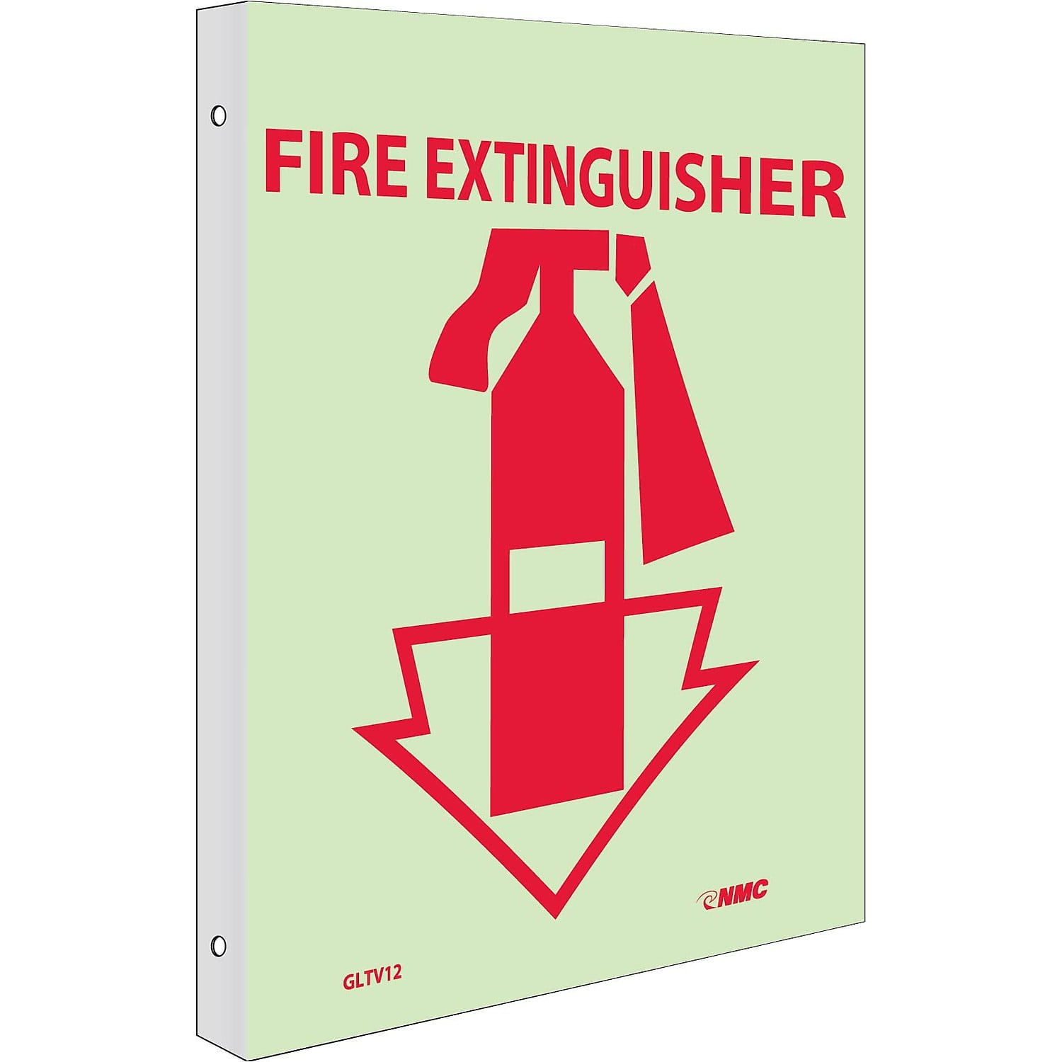 National Marker Notice Signs; Fire Fire Extinguisher 10X8 Plastic ...
